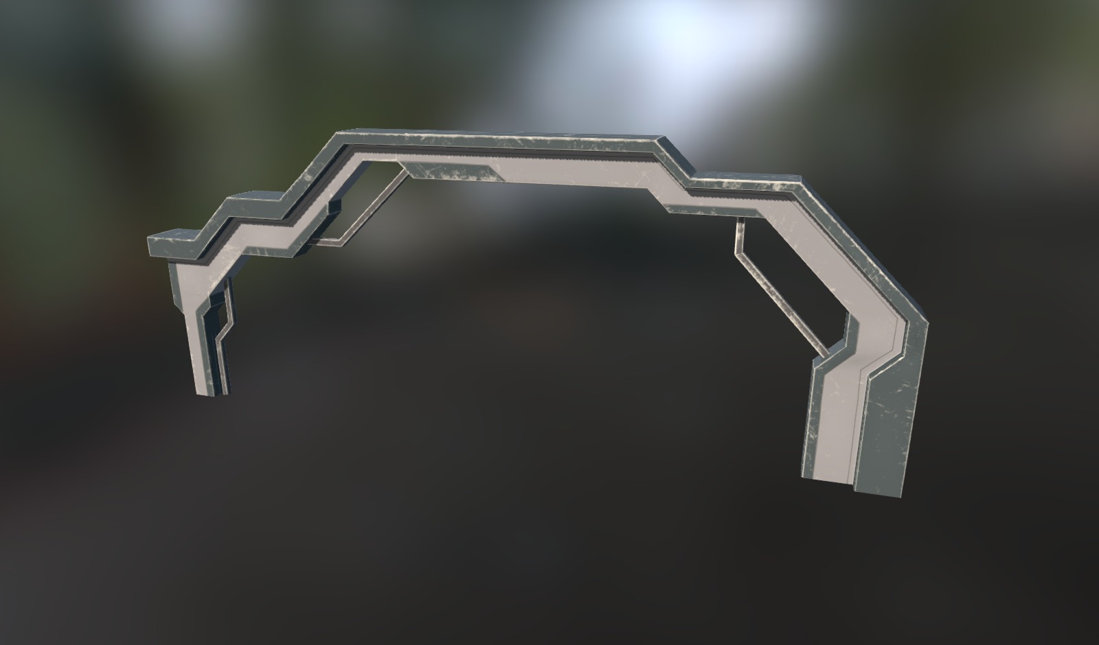 Sci-fi Arch - 3D model by mgonth [6099ad9] - Sketchfab
