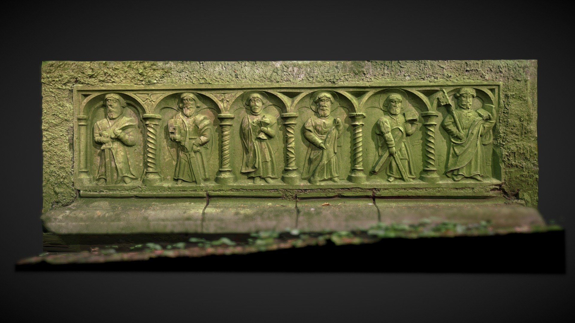 Dunfierth Tomb Panels - South (KD004-005002-) - 3D model by Co. Kildare ...