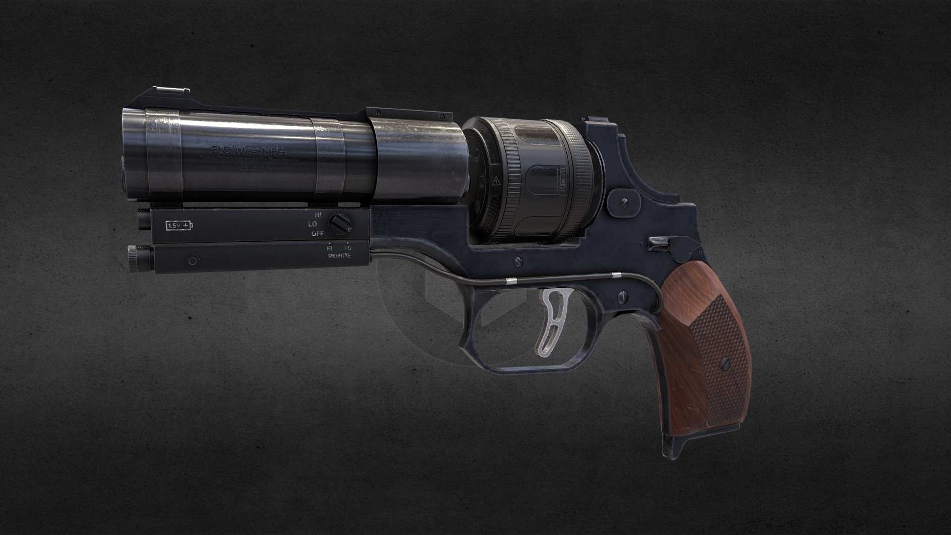 Prototype Revolver - Download Free 3D model by bryanv7 [609a834 ...