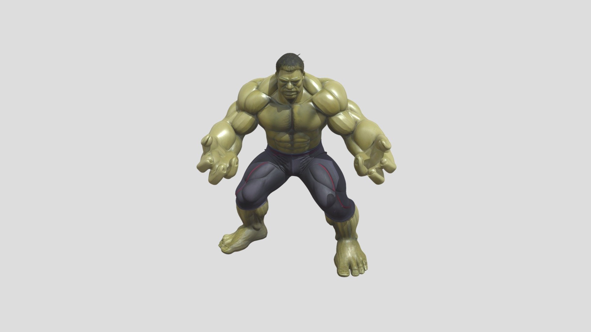 hulk - Download Free 3D model by alexanderperezamaya9 [609bdbb] - Sketchfab