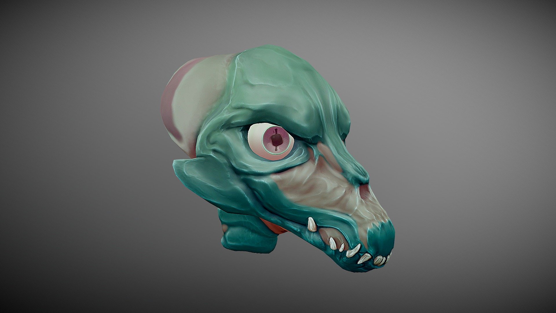 Alien dolphin - 3D model by Theon [609c176] - Sketchfab