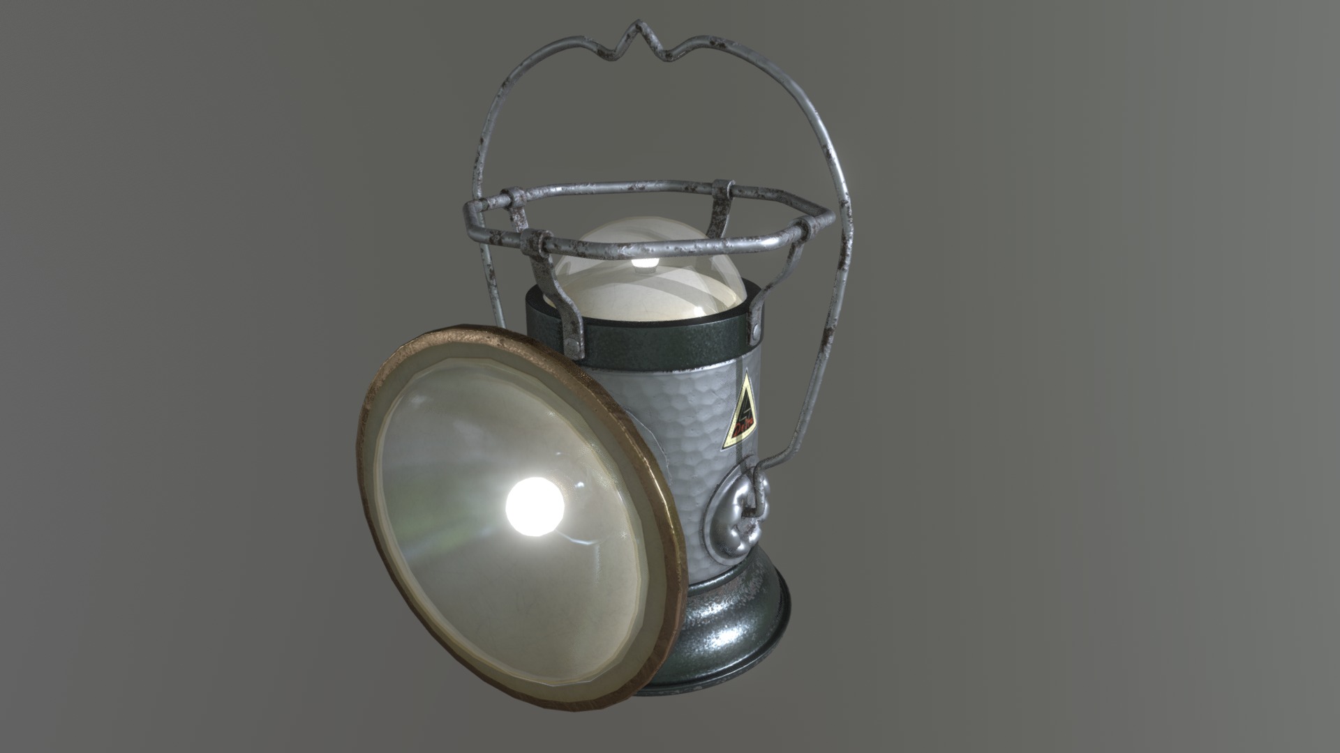 Delta Electric Company Powerlite Lantern - 3D model by Killy ...