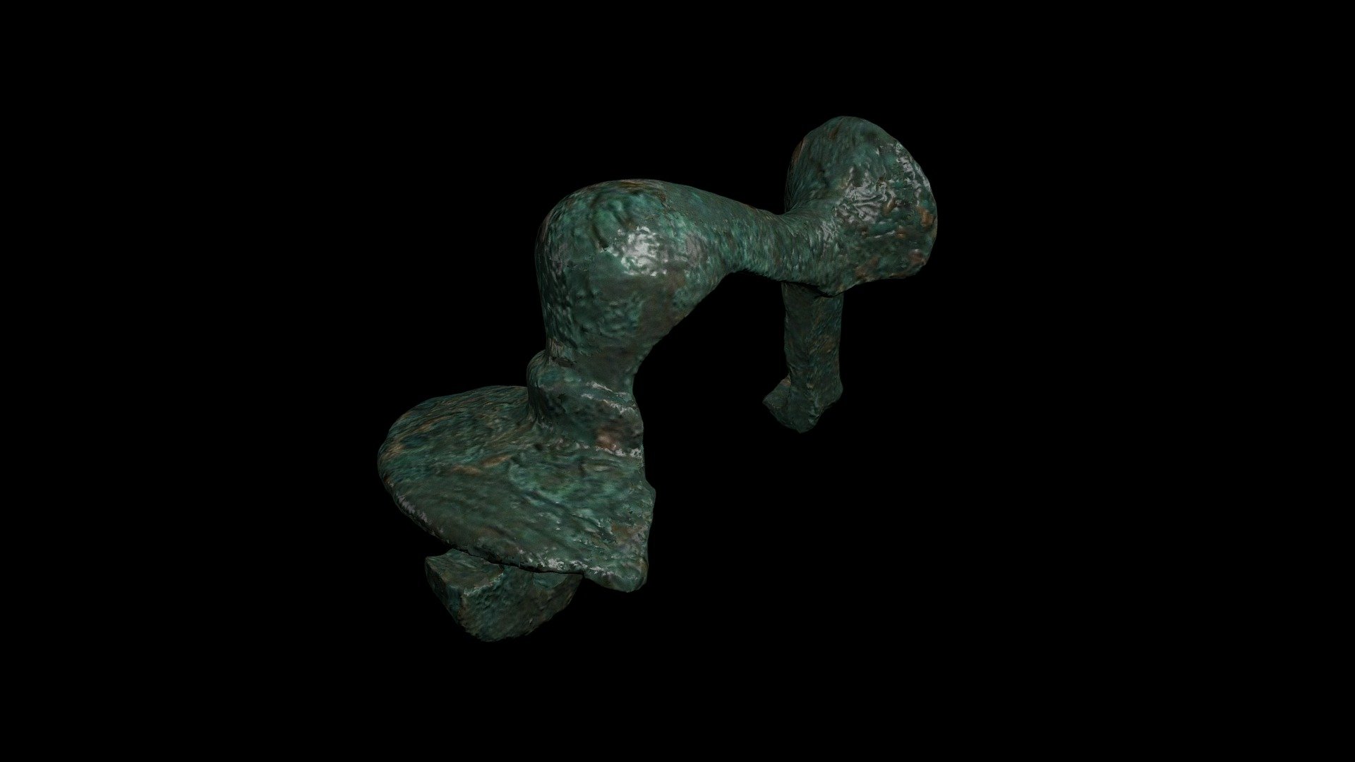 Roman Knee Brooch - 3D model by Institute of Archaeology of CAS, Brno ...