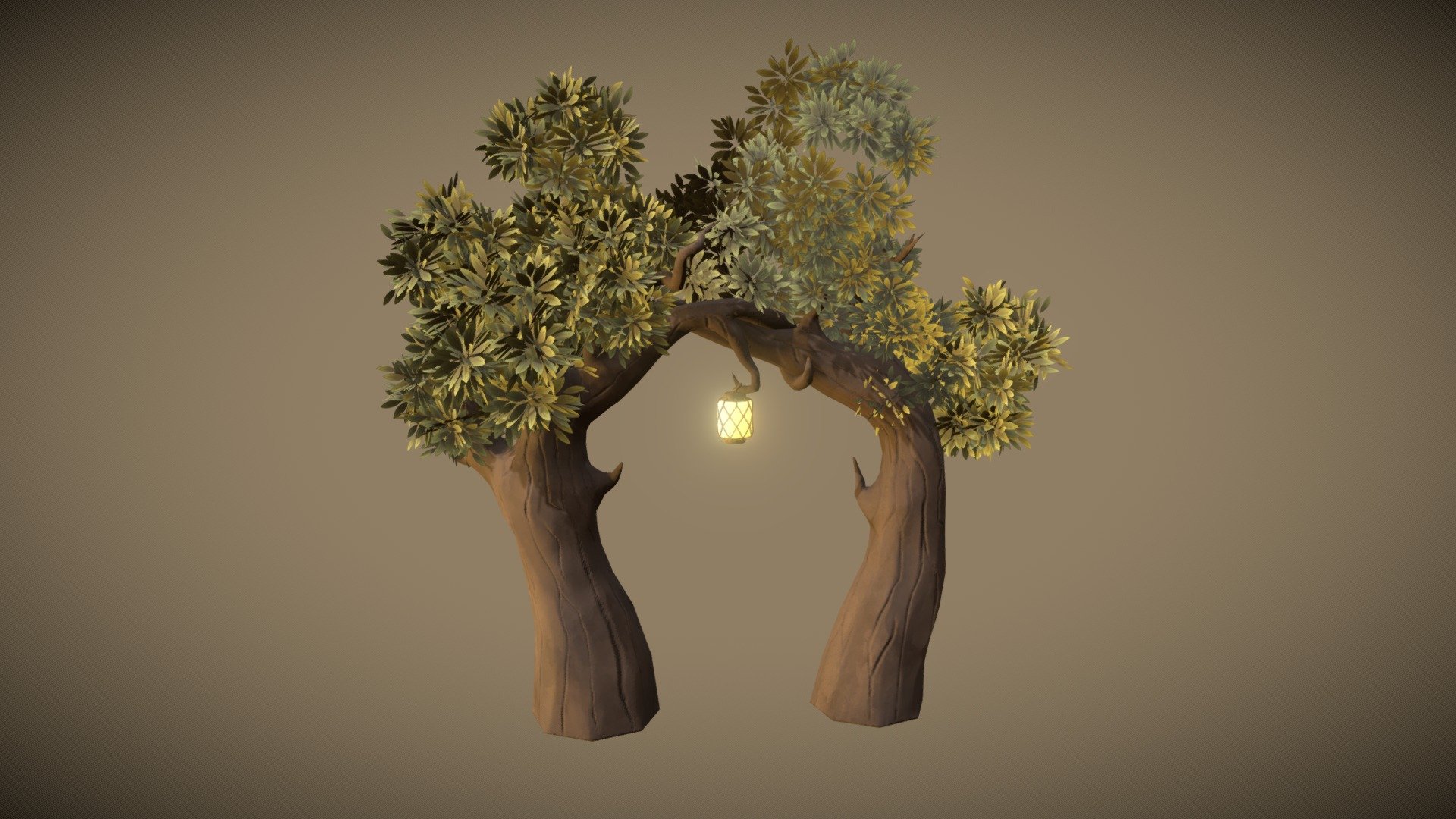 Tree Entrance - 3D model by MaddisonWelsh [60a2c4d] - Sketchfab