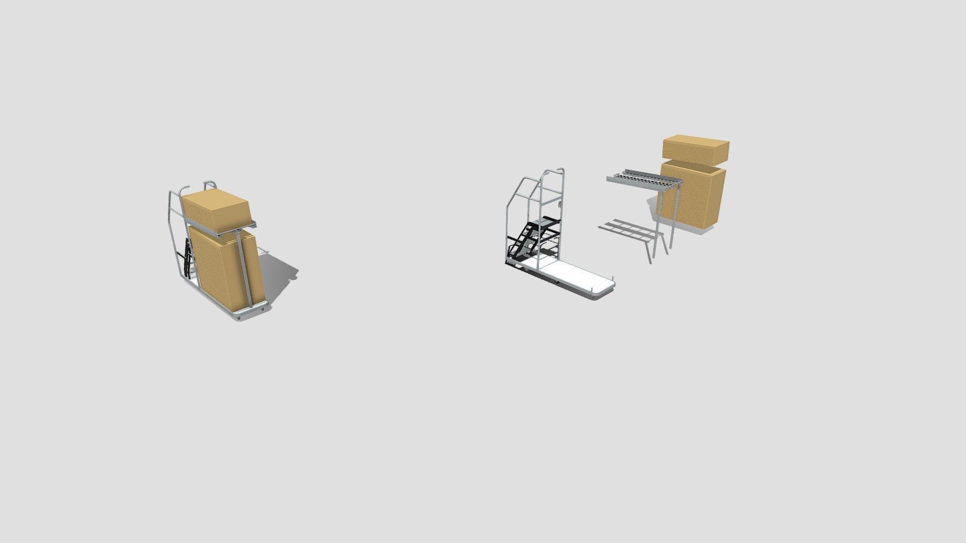 Roller Trolley Design - 3D model by 3D-VIEW (@Jake-norsemandirect ...