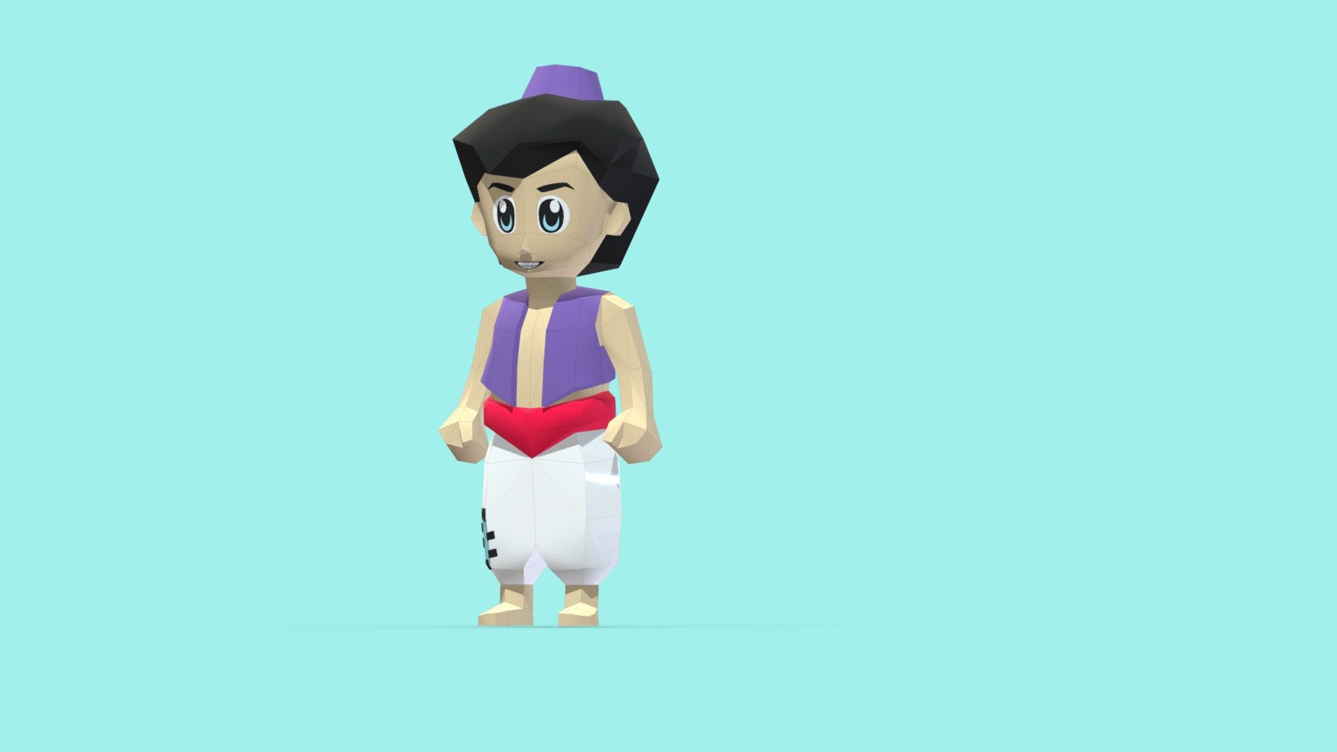 Aladdin - 3D model by pepe (@pepecraft.mx) [60a3851] - Sketchfab