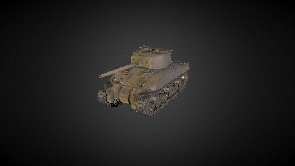 M4 Sherman - 3D model by Degit22 [60a3c13] - Sketchfab