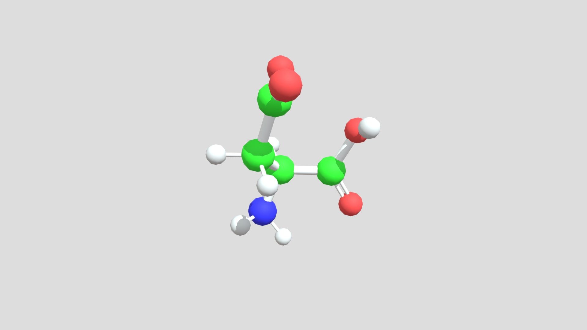 Aspartic Acid - 3D model by DrSmashy [60a4e39] - Sketchfab