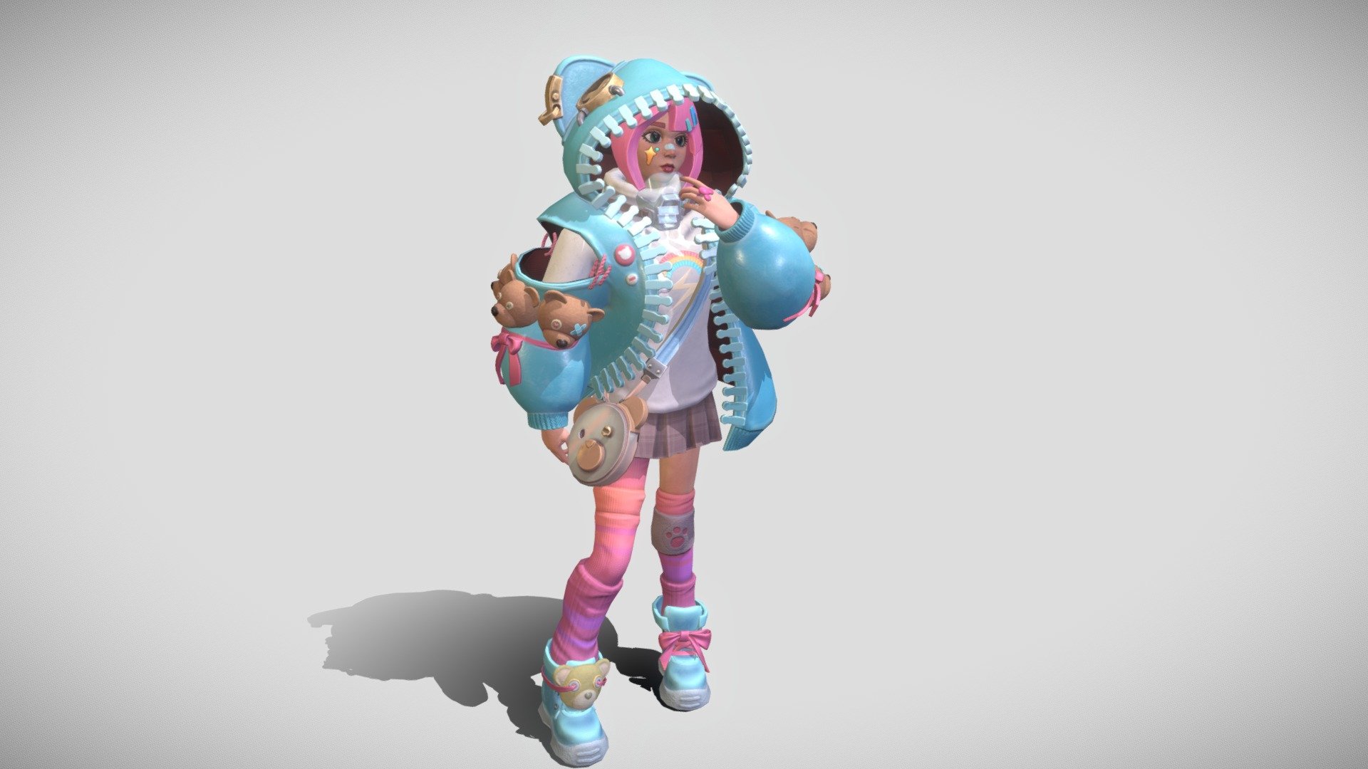 Nilu - 3D model by Sergey.Zhelyaev [60a4eeb] - Sketchfab