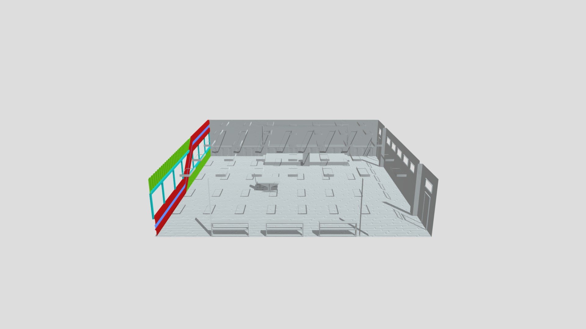 Hall Large - 3D model by bhagyamoharana1 [60a56e0] - Sketchfab