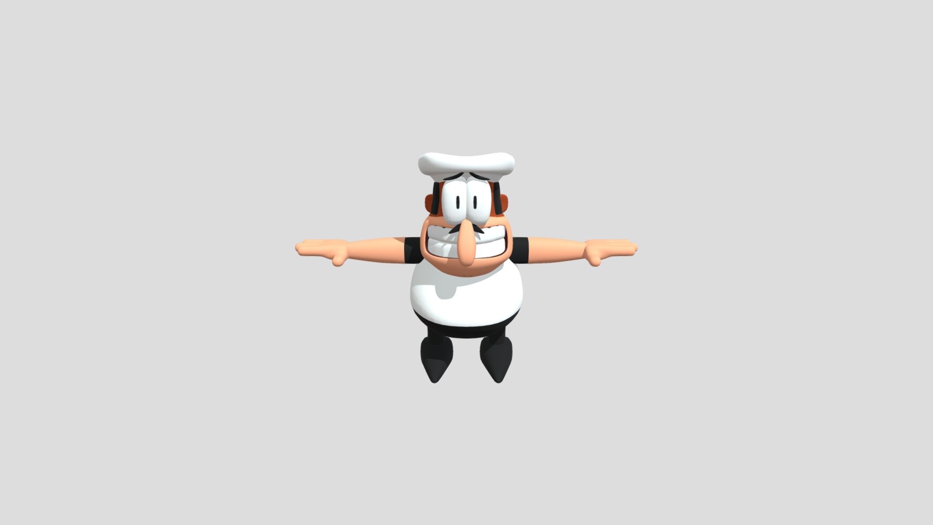 Pizza_tower_peppino - Download Free 3D model by edwinrioszepeda ...