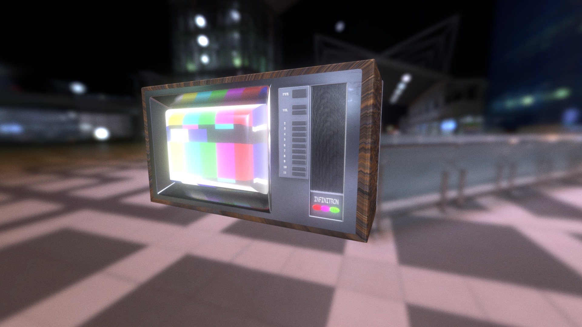 CRT TV MODEL 4/9 - Download Free 3D model by tobyporter [60a6471 ...