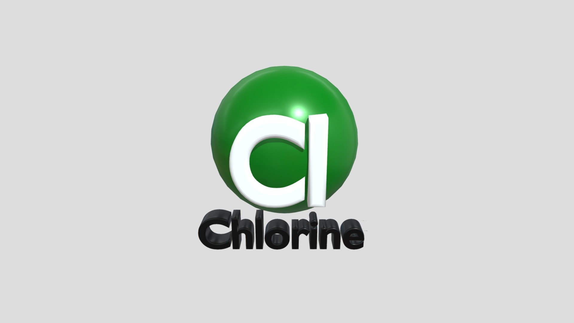 Chlorine - Download Free 3D model by YuAn0007 (@000yuan0007) [60a64f5 ...