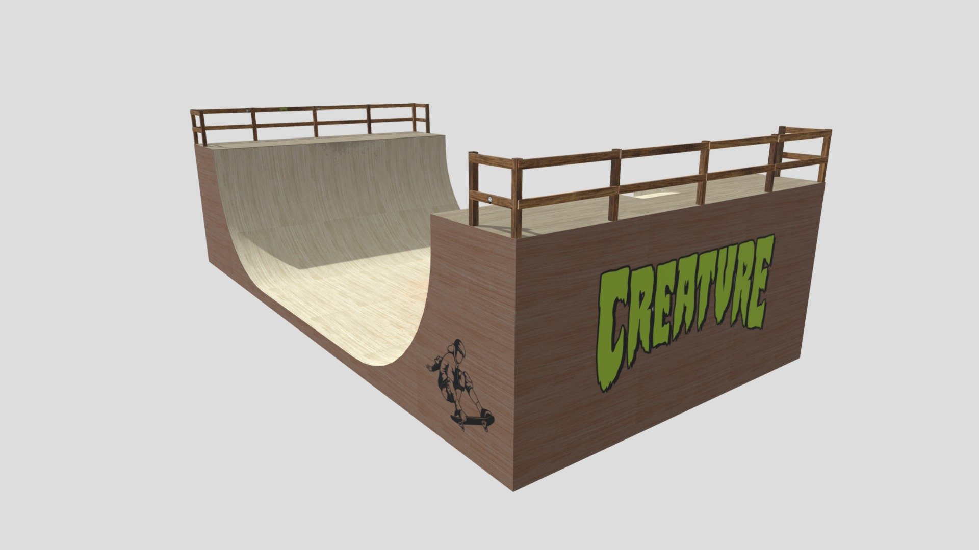 Final Halfpipe - Download Free 3D model by Angel (@Angel049) [60a79e7 ...