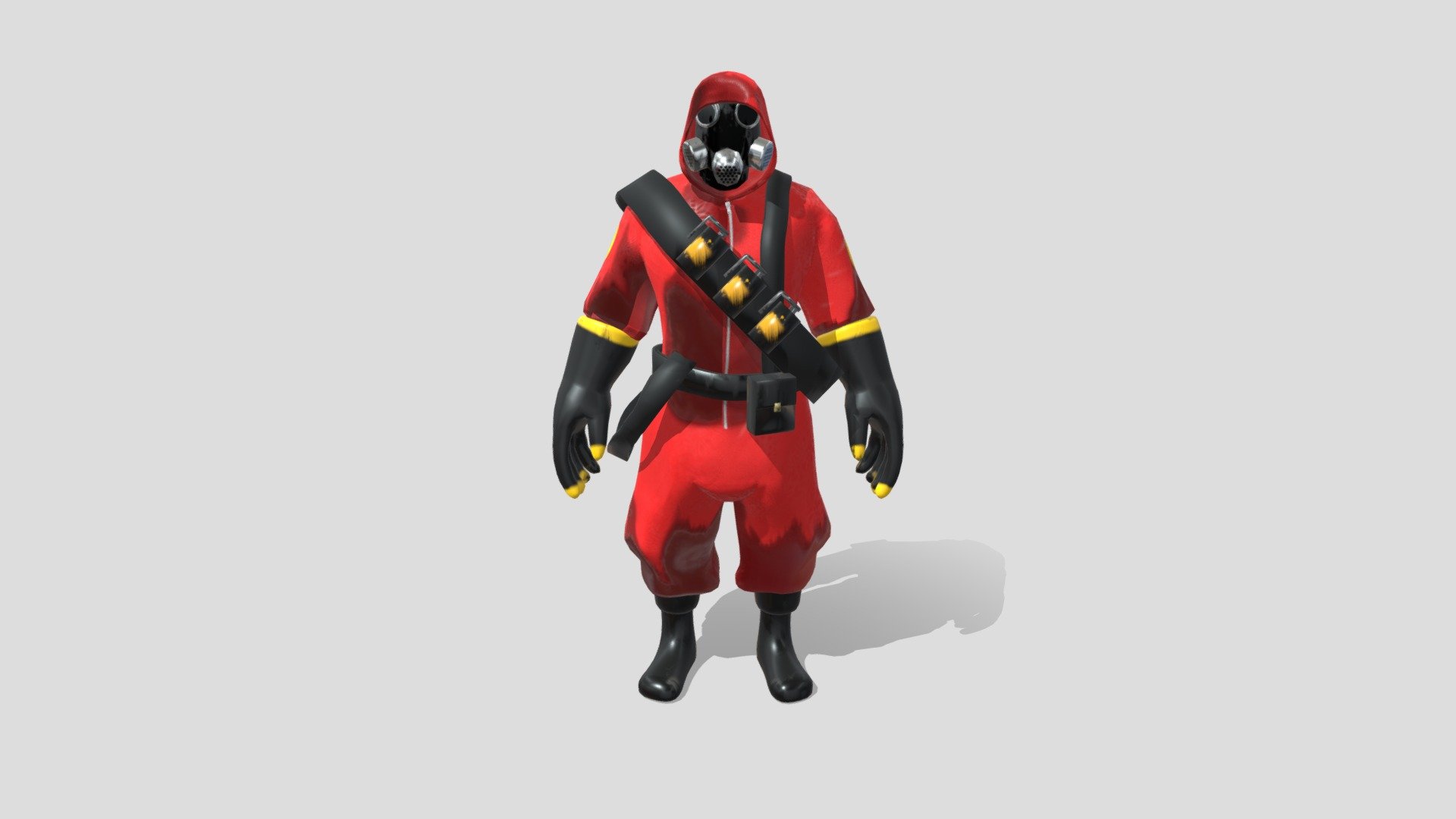 Pyromaniac model - 3D model by Azirohellhound [60a953d] - Sketchfab