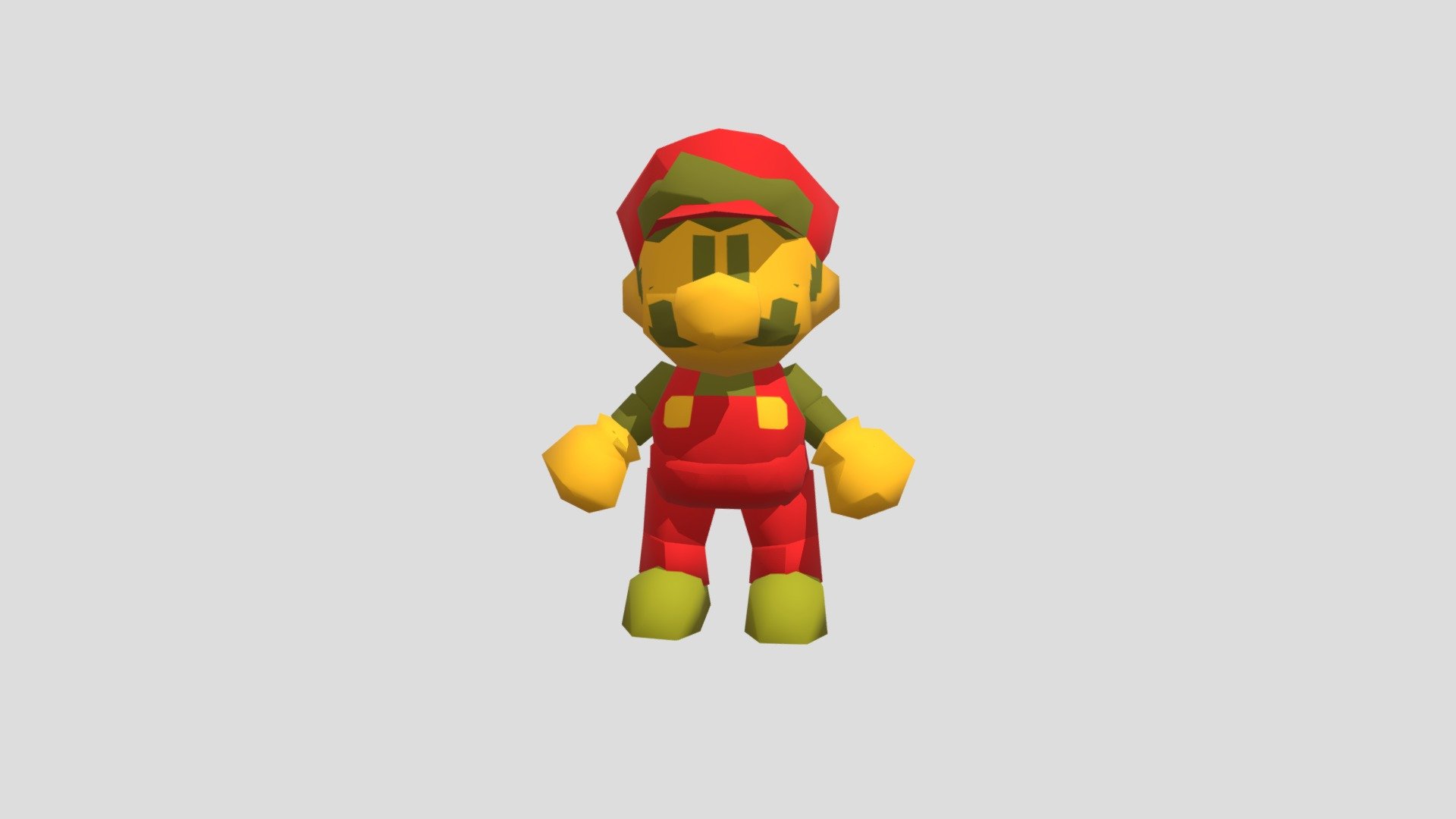 SM64 Mario SMB 1985 Edition - Download Free 3D model by 89120 [60a9f0b] - Sketchfab