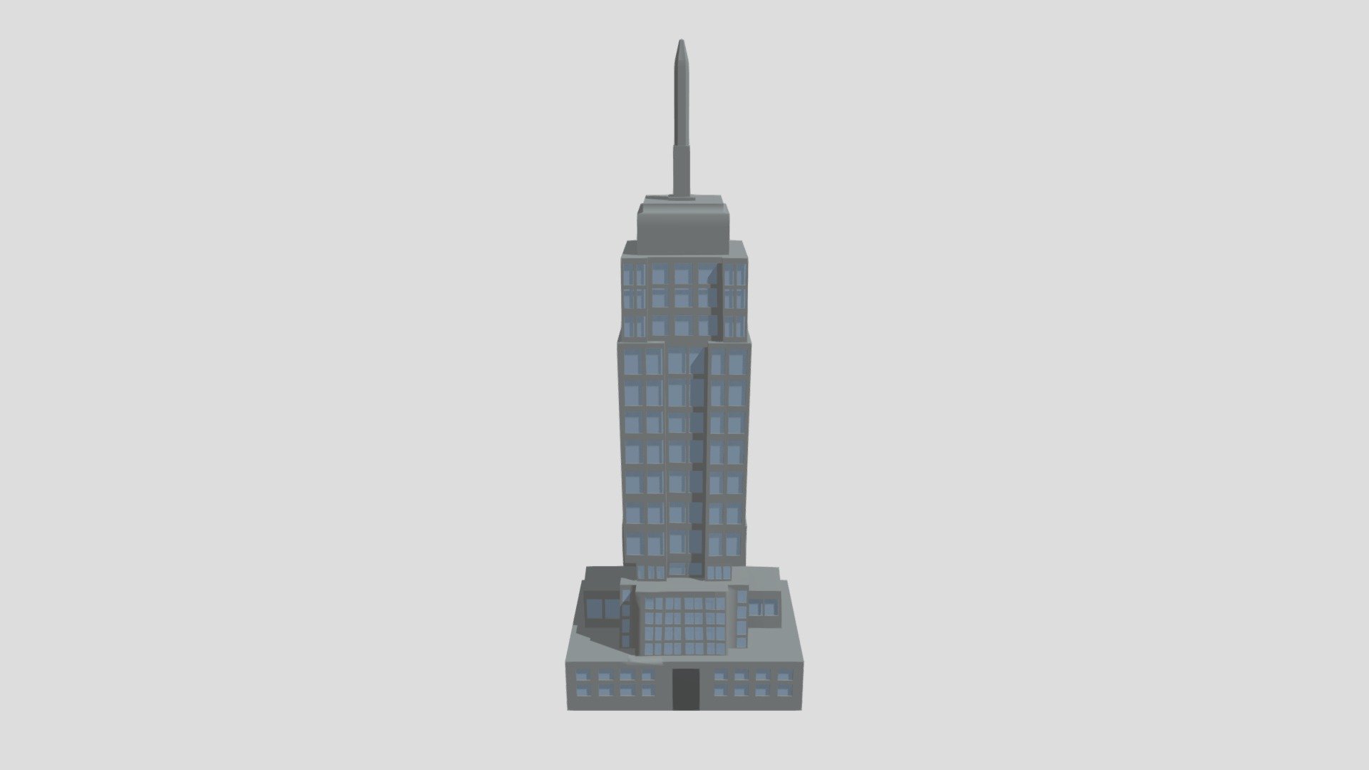 Simplified Empire State Building - 3D model by elly (@keisya_senna ...