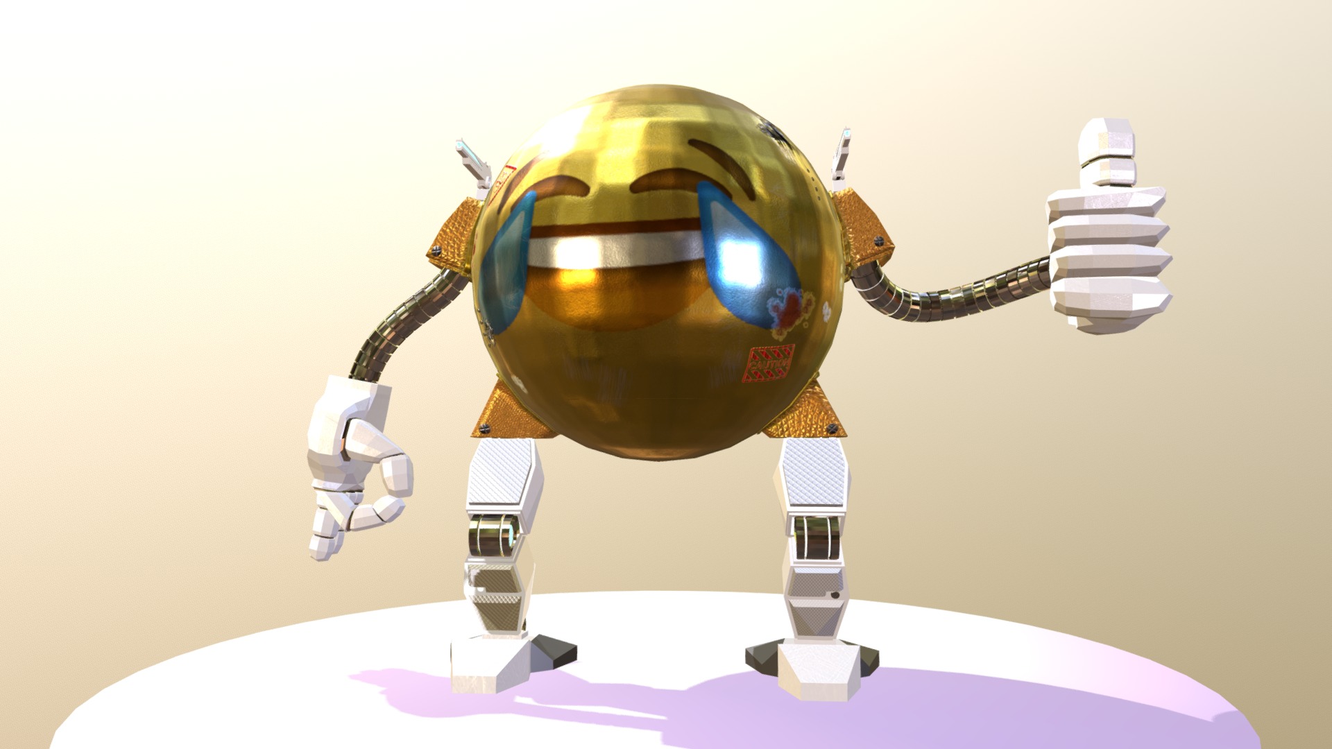 Lmao Robot - 3D model by victory_summery (@victorysummery) [60aba9f ...