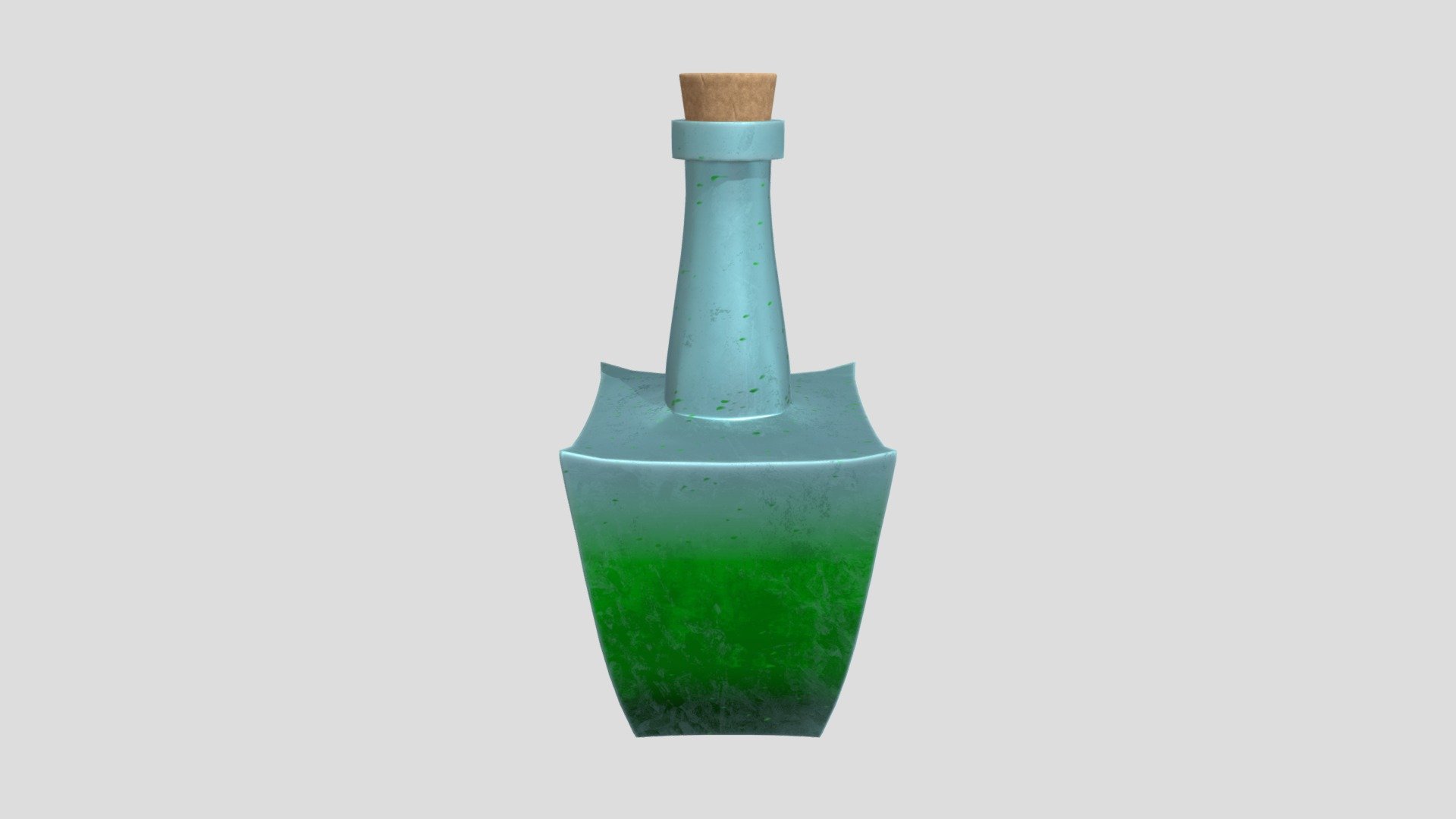 Poison Potion Stylized - Download Free 3D model by vignatti3d [60abd73 ...