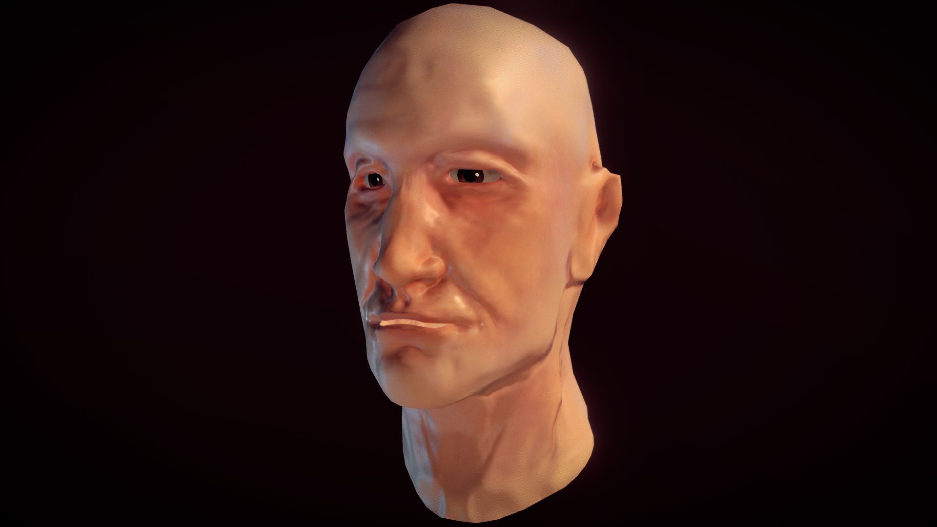 Textured Head - Download Free 3D model by Lakin (@lakinrt) [60abef5 ...