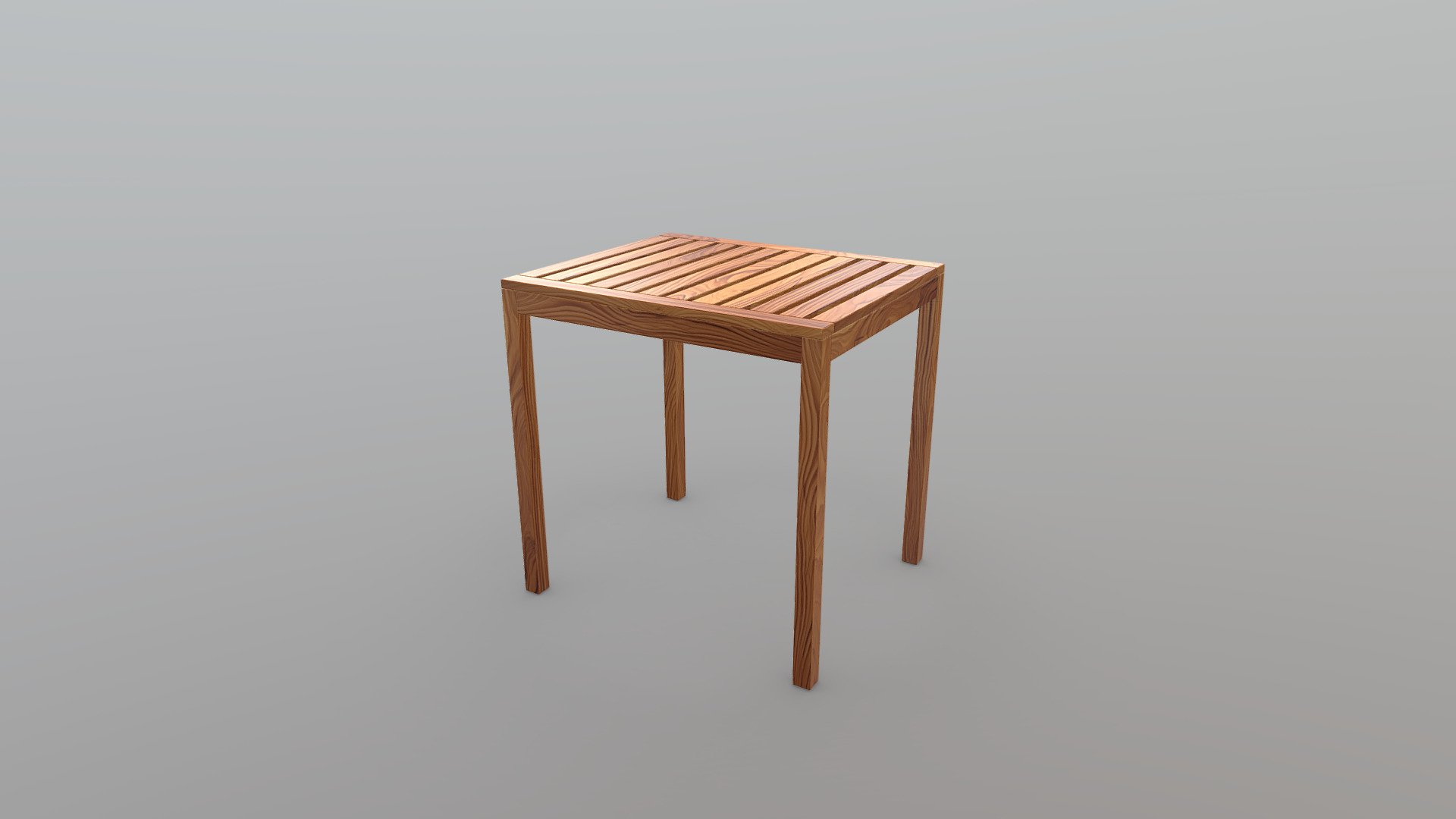 SIMPLE WOOD TABLE - Download Free 3D model by YouniqueĪdeaStudio ...