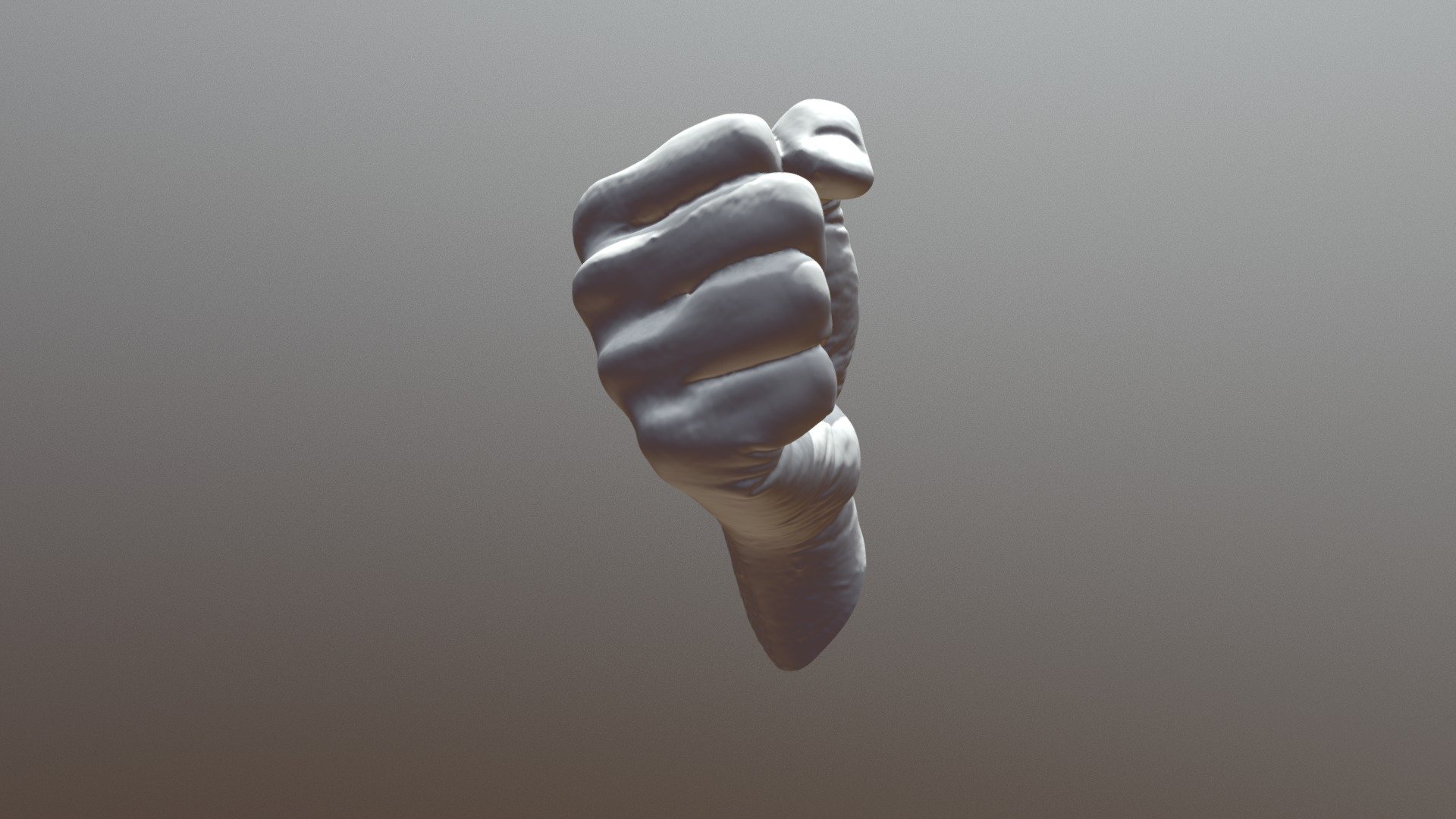 Scan23 Dprint- Hand - Rock 04-10-2018 - 3D model by Juliana3D [60acad4 ...