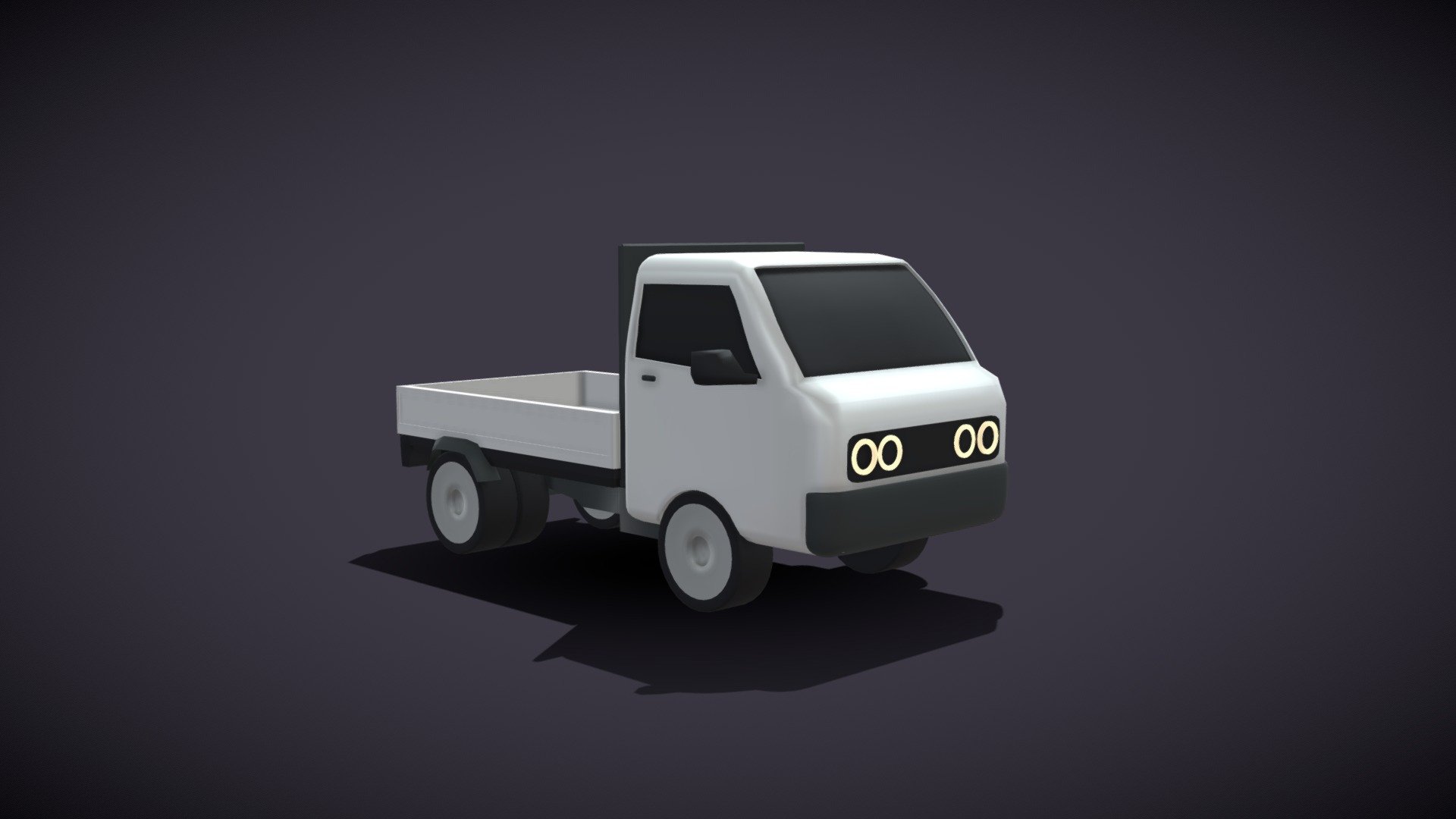Mini Truck - 3D model by Rabit (@rabitkhaitu) [60acf43] - Sketchfab