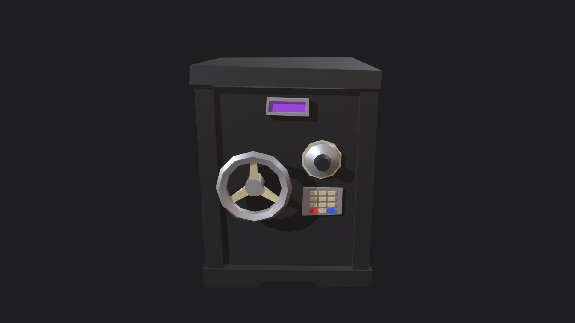Safe - 3D model by K_V_P [60ae3a0] - Sketchfab