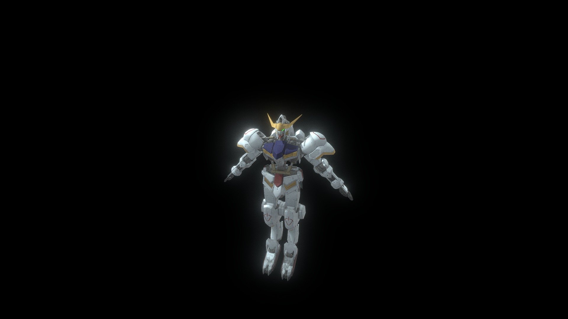 Gundam Evolution Barbatos - Download Free 3D model by NAJWAN_ID ...