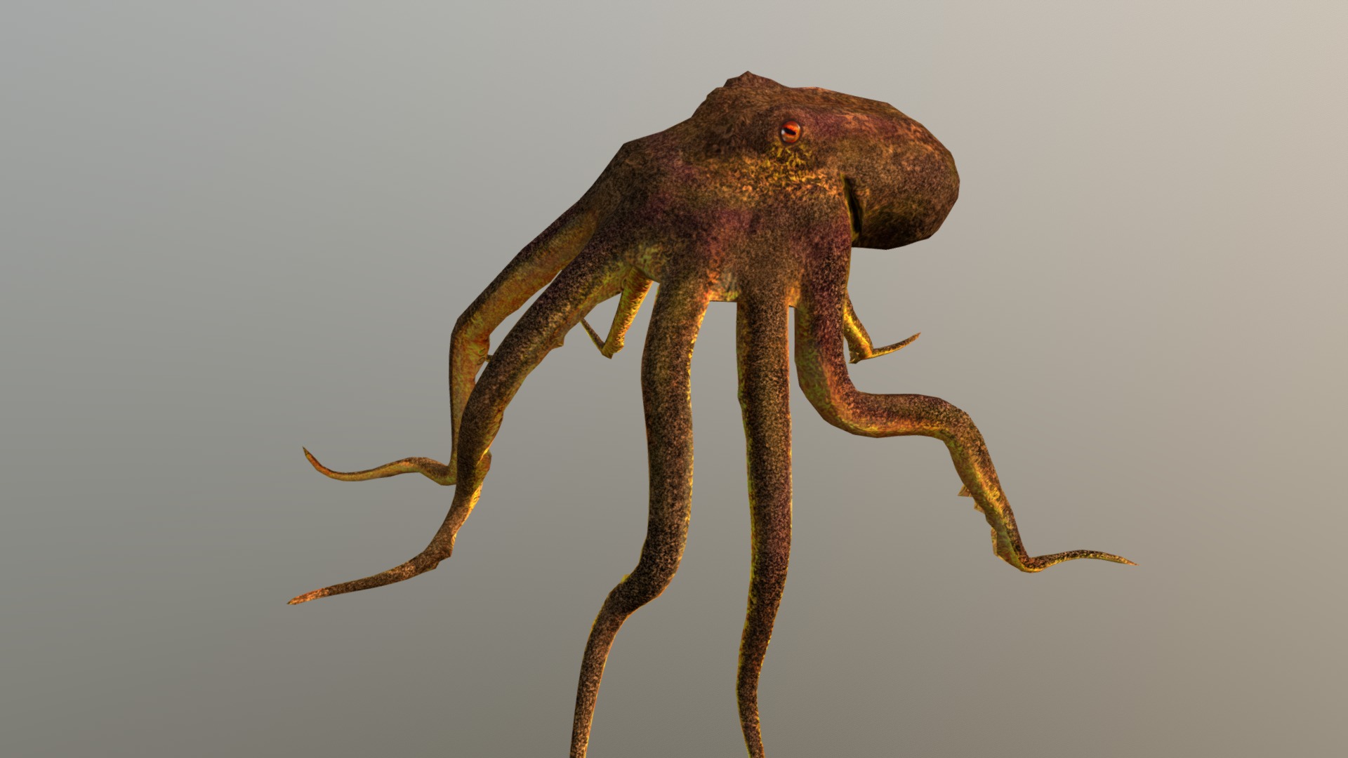 Octopus - Buy Royalty Free 3D model by 3dlowpoly [60aede3] - Sketchfab ...