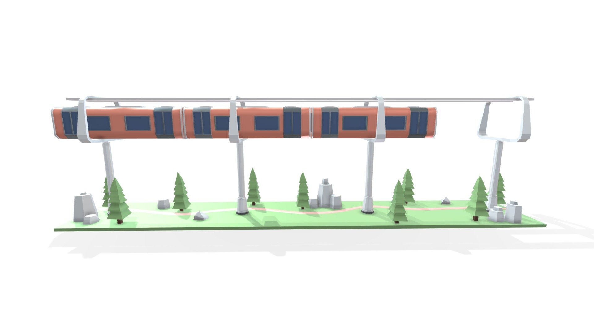 Hyperloop Metro capital - Download Free 3D model by A_Aalah ...