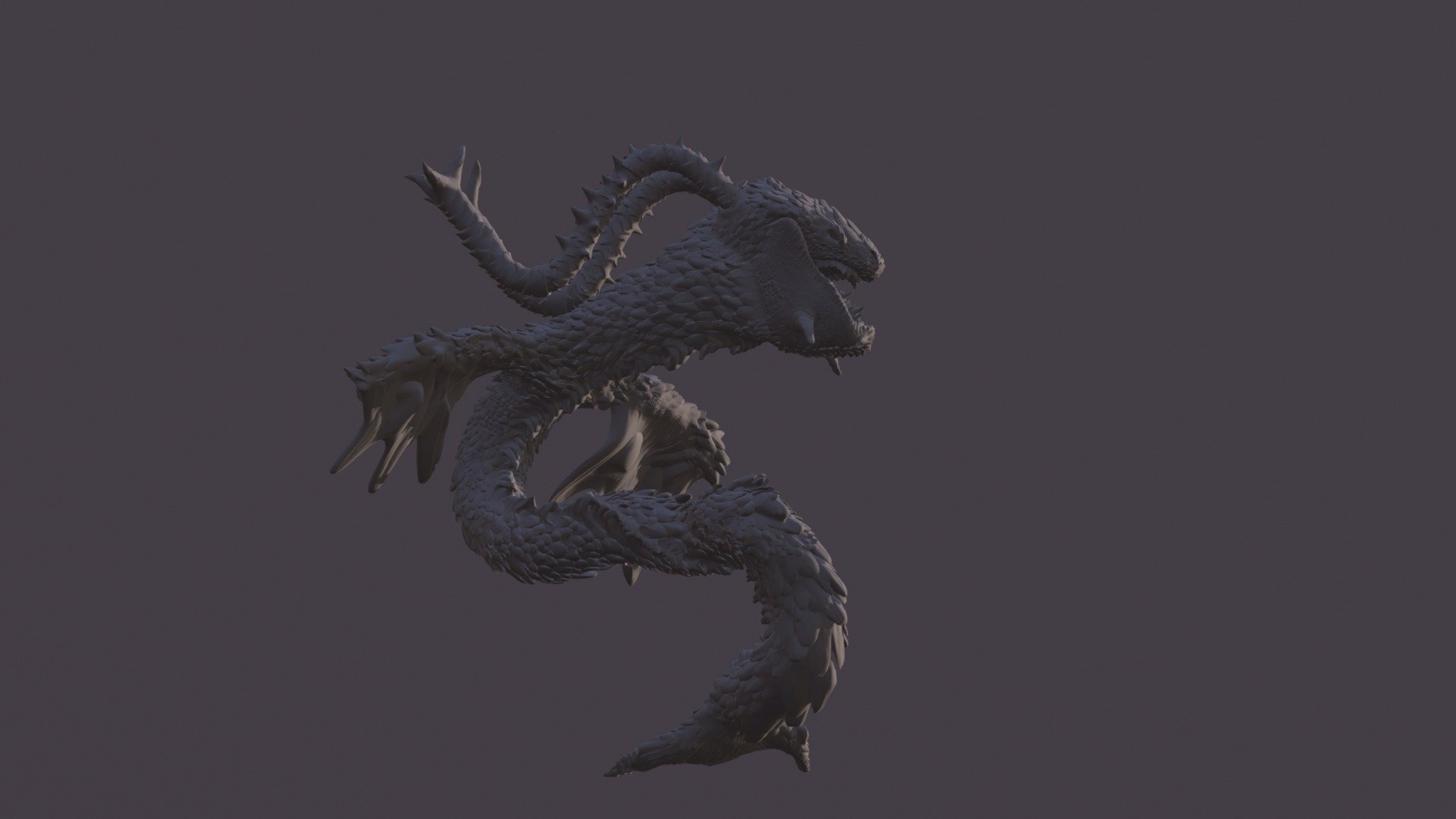 Aquatic monster - 3D model by Luis_Tolosa_21 [60af2f4] - Sketchfab