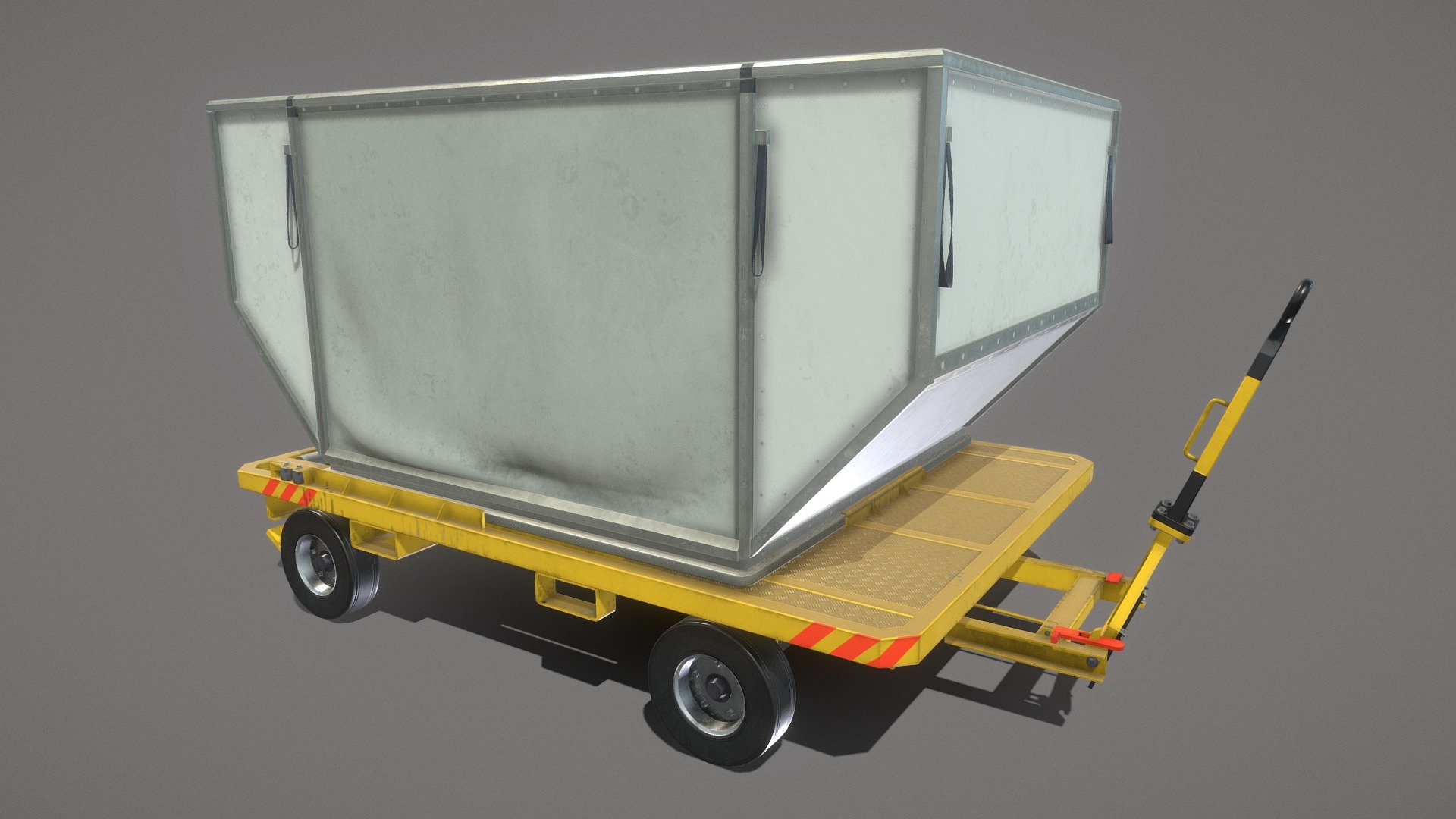 ULD Container and Trailer - 3D model by Dennis (@mdk2040) [60af7ca ...