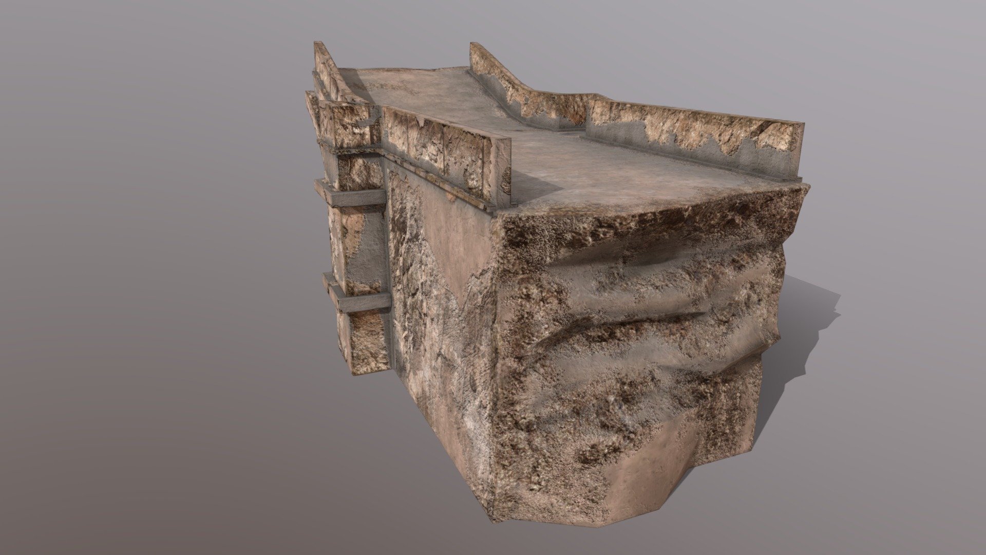 Ancient greek bridge 2 - Download Free 3D model by assetfactory ...