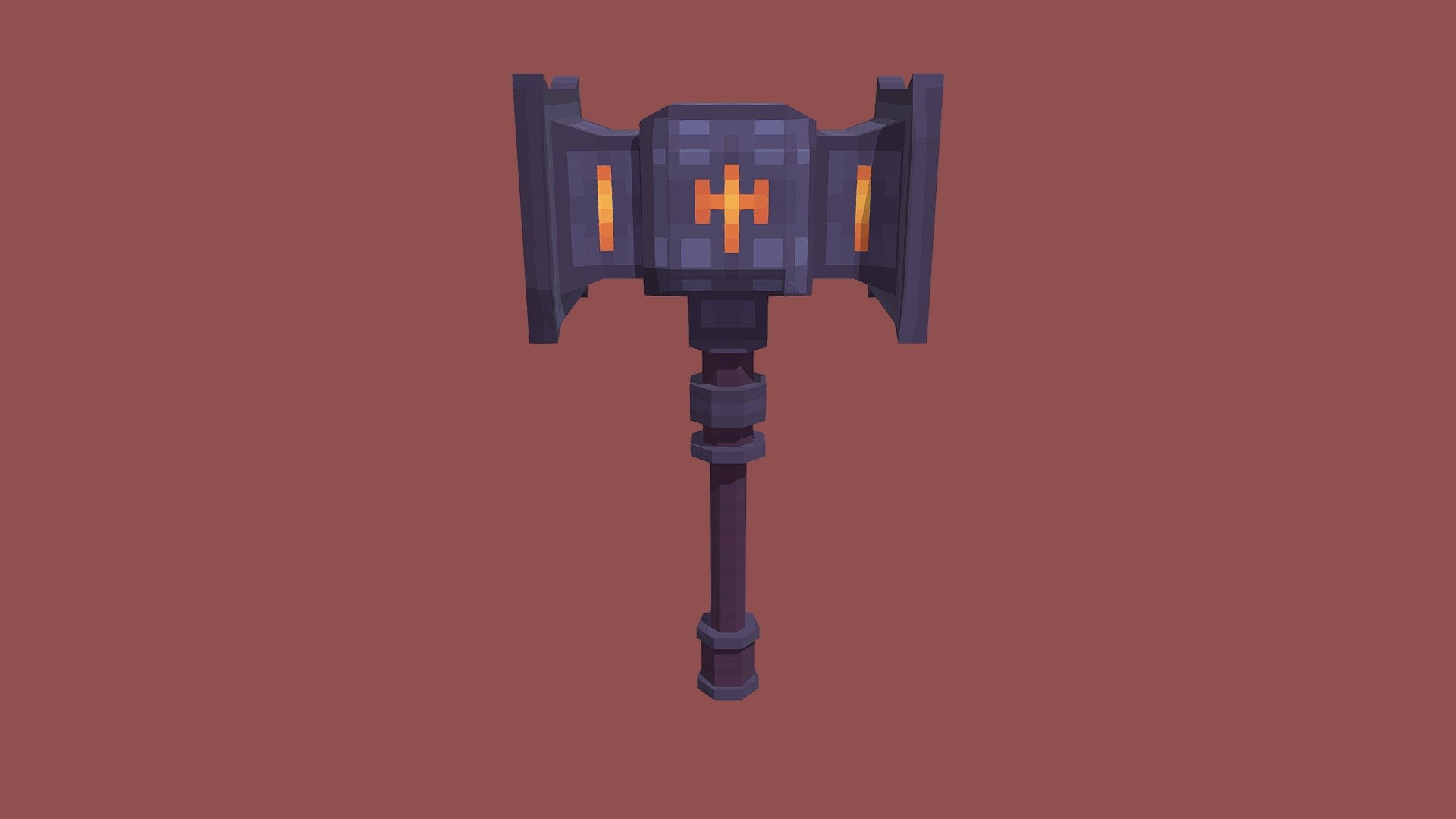 Hammer dark - 3D model by pepagg [60b0953] - Sketchfab