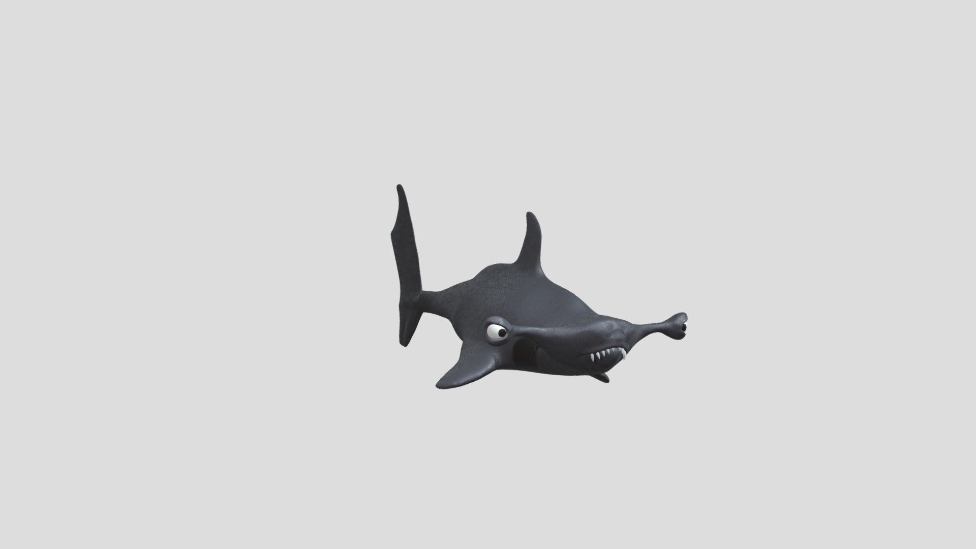 Hammerhead Shark - 3D model by James Langley (@Langleyj) [60b107d ...