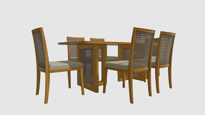 Dining-table 3D models - Sketchfab