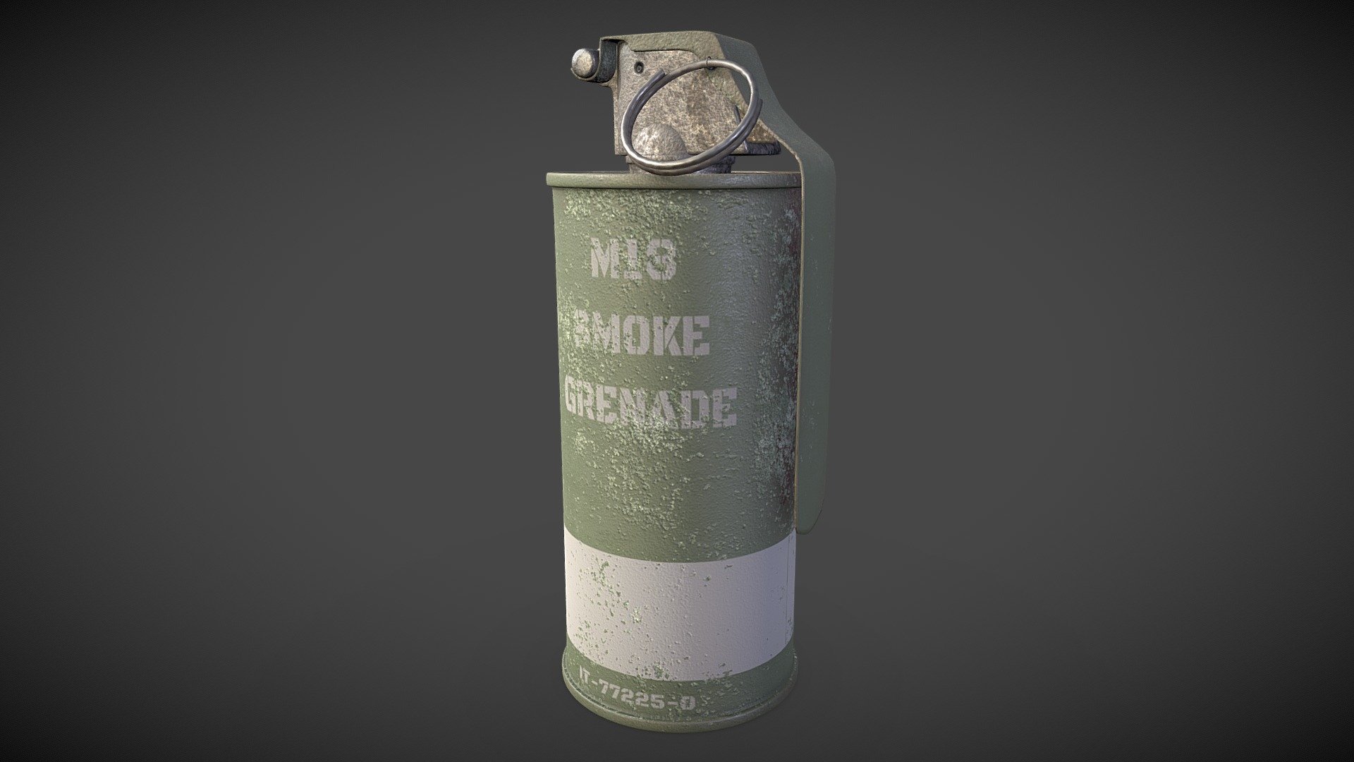 M18 Smoke Grenade/M18 Дымовая Граната - Download Free 3D model by mypPi ...