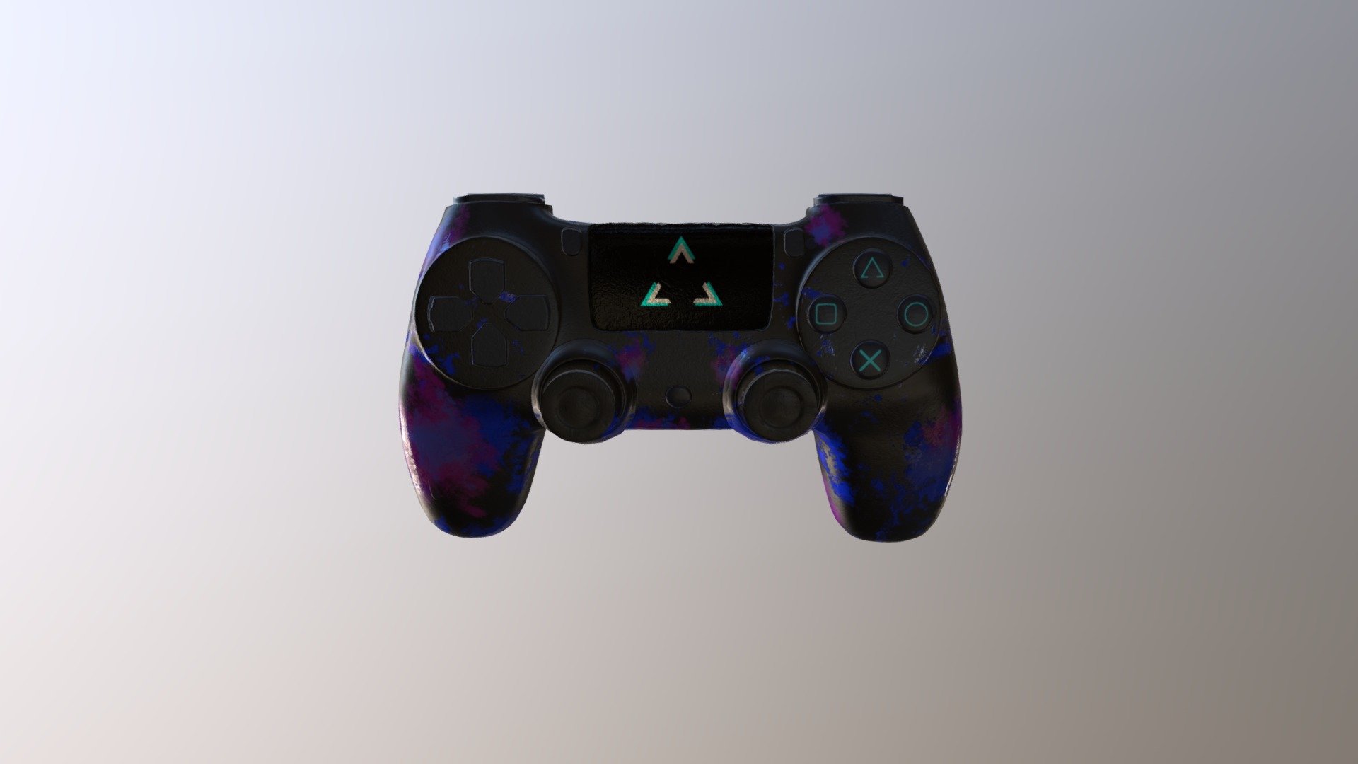 Dualshock 4 (custom version) - 3D model by Aleks44 [60b51f5] - Sketchfab