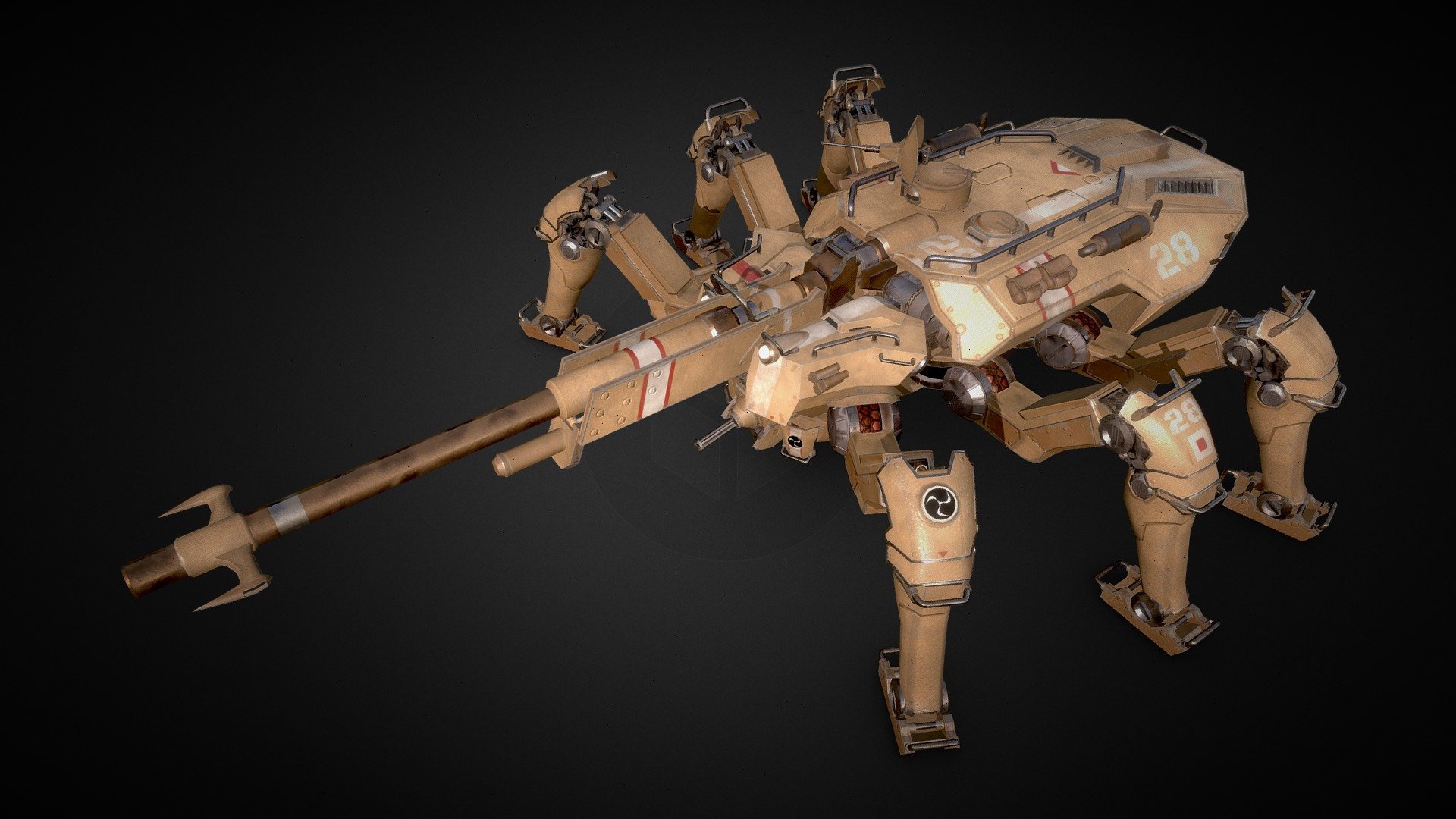 Tank head fanart - 3D model by Bui Xuan Phat (@buixuanphat) [60b5d8c ...