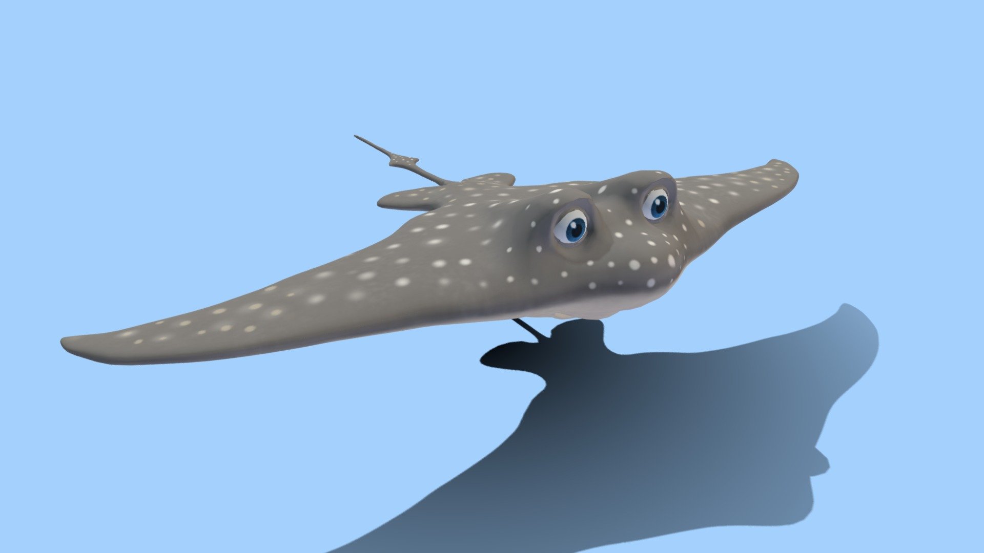 cartoon manta - Buy Royalty Free 3D model by 3DAnvil [60b613f ...