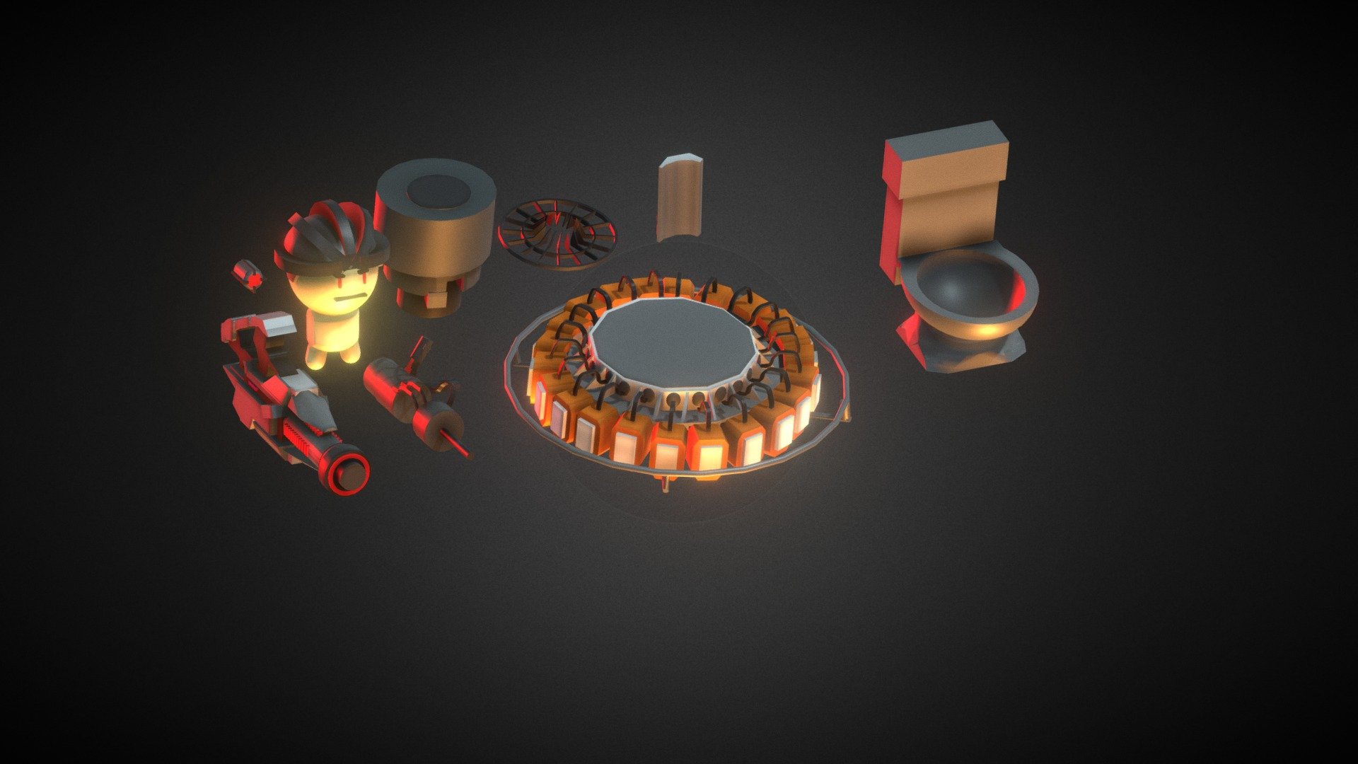 Upgraded Assailant Astro in parts - Download Free 3D model by bunny man ...