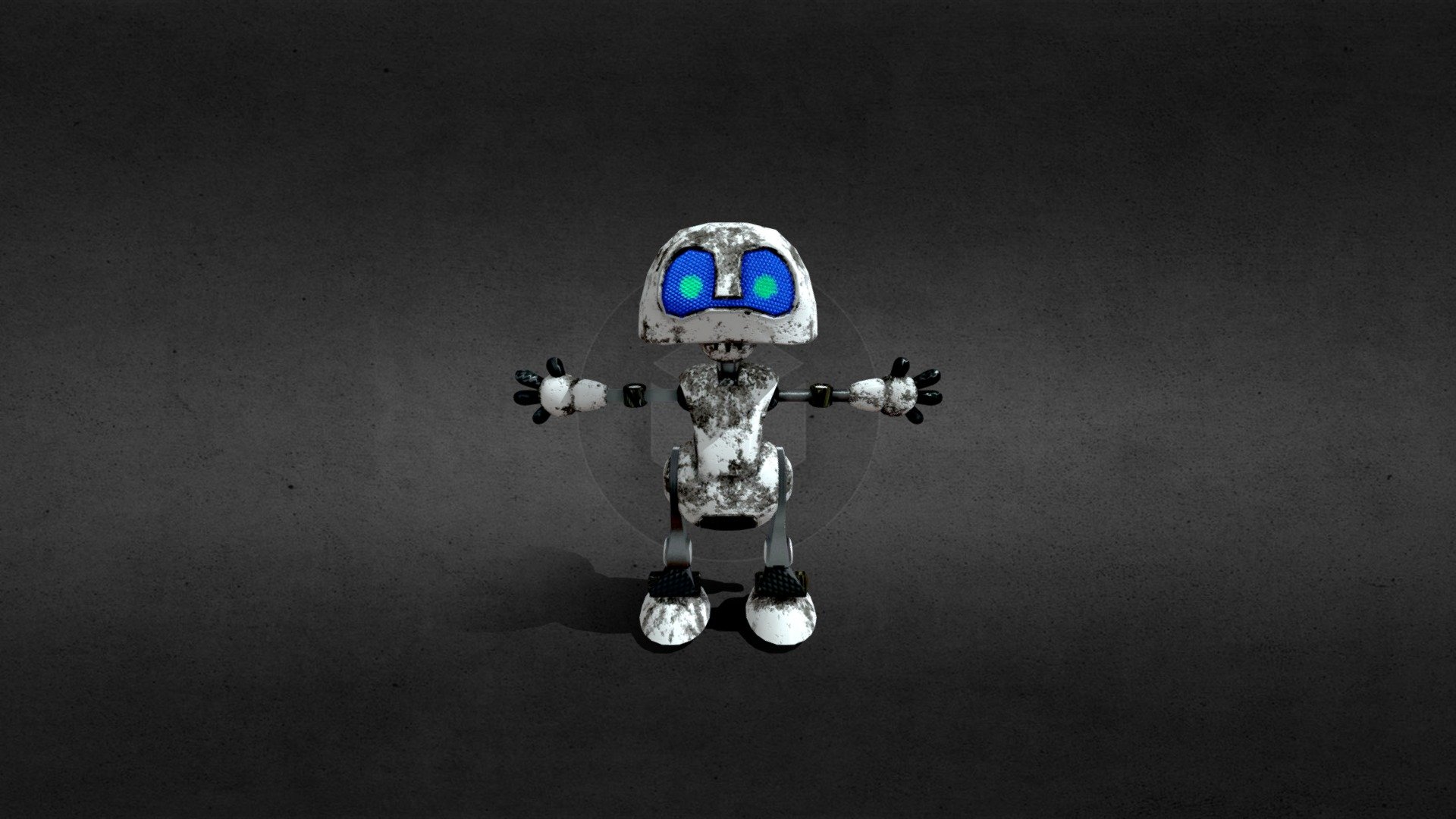 Robot Oxidado - Download Free 3D model by Krlts [60ba106] - Sketchfab