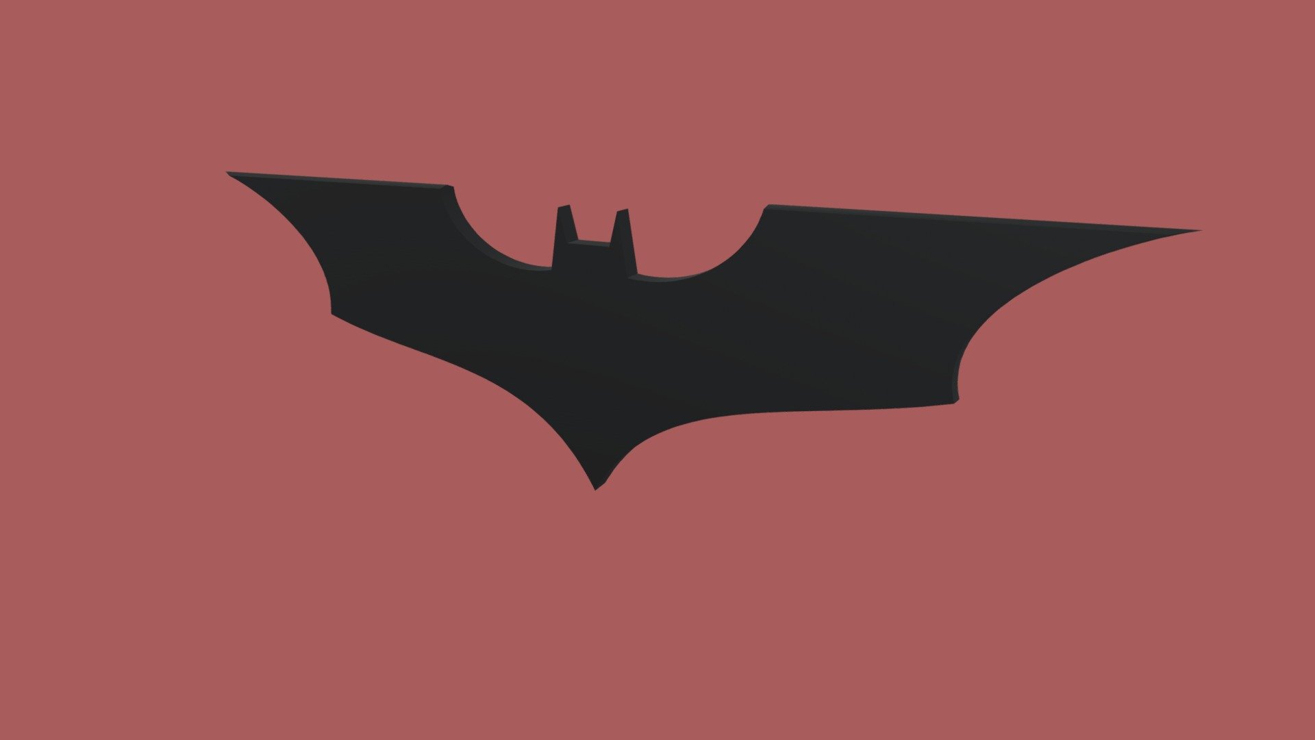 Baterang - 3D model by Andrew Kronenberg (@andrewkronenberg) [60baaff ...