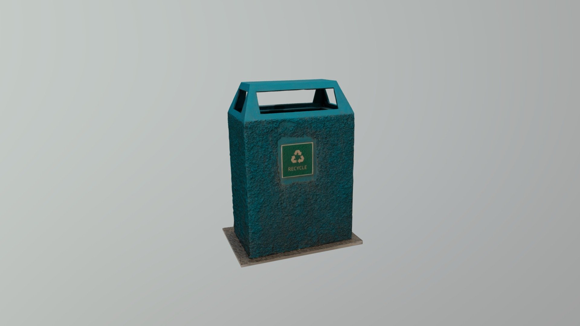Dustbin - 3D model by Rohit121 [60bc307] - Sketchfab