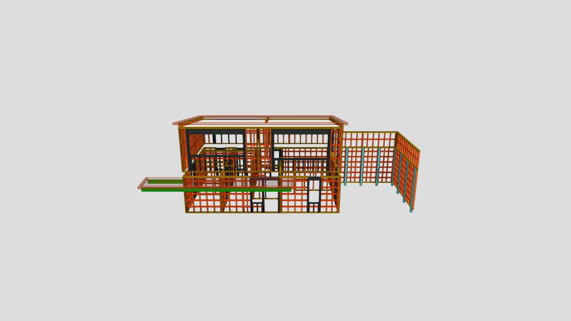 Pedersen Home - 3D model by Mount ITM (@phishpula) [60bd7c9] - Sketchfab