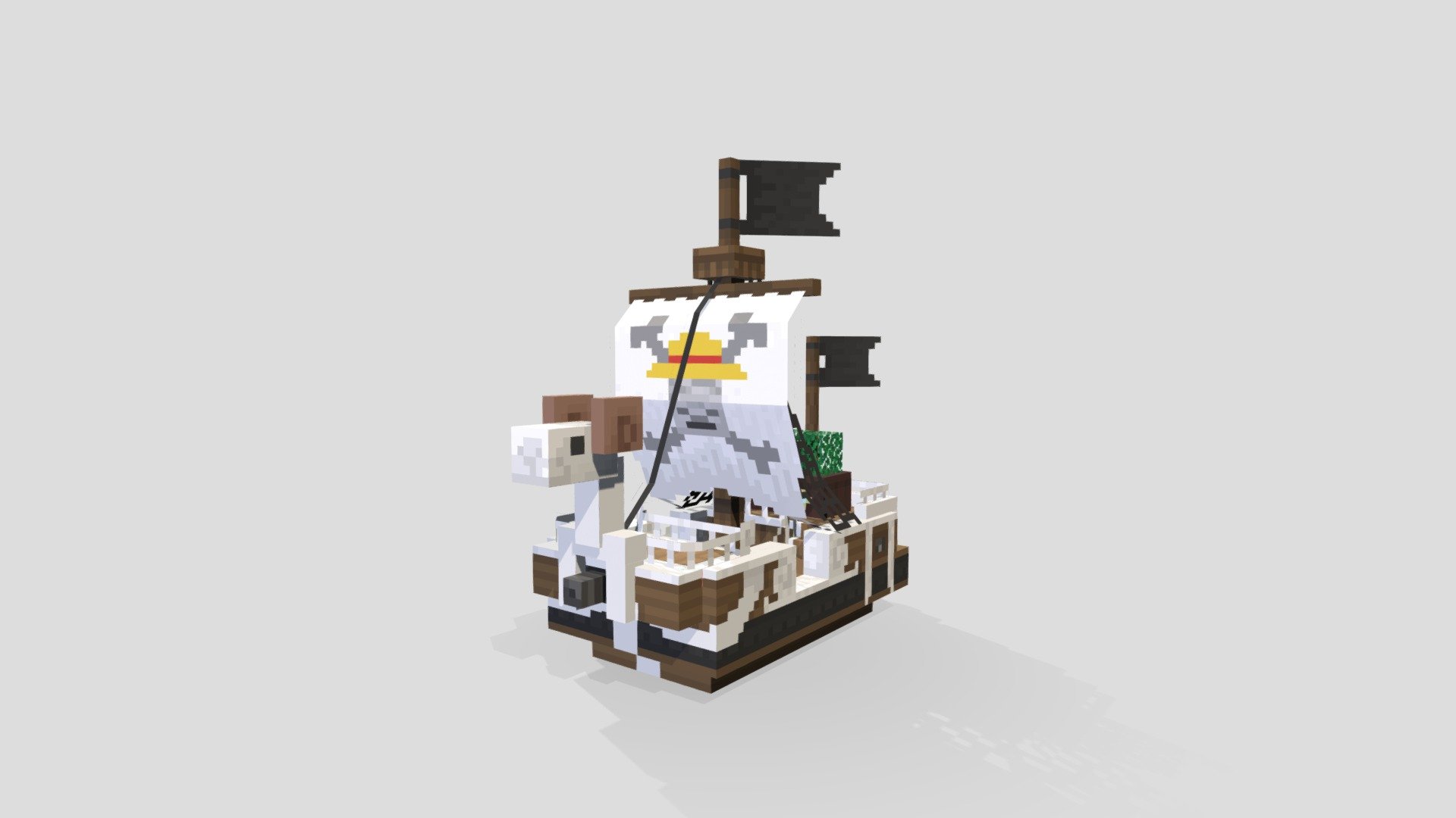 Going Merry -- One piece - 3D model by YOHEMAL. (@yohemalfoy) [60bd9e2 ...