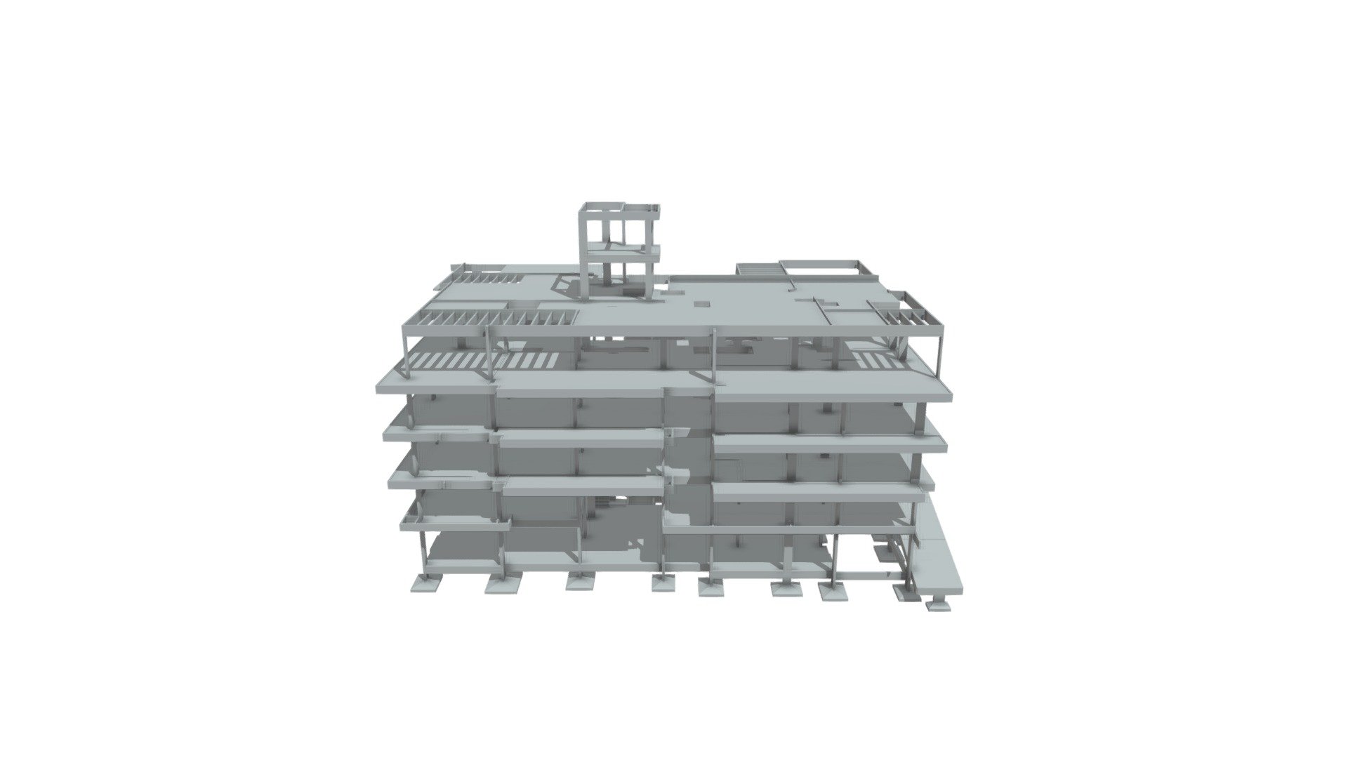Edifício Residencial Bay Side Beach - Download Free 3D model by ...