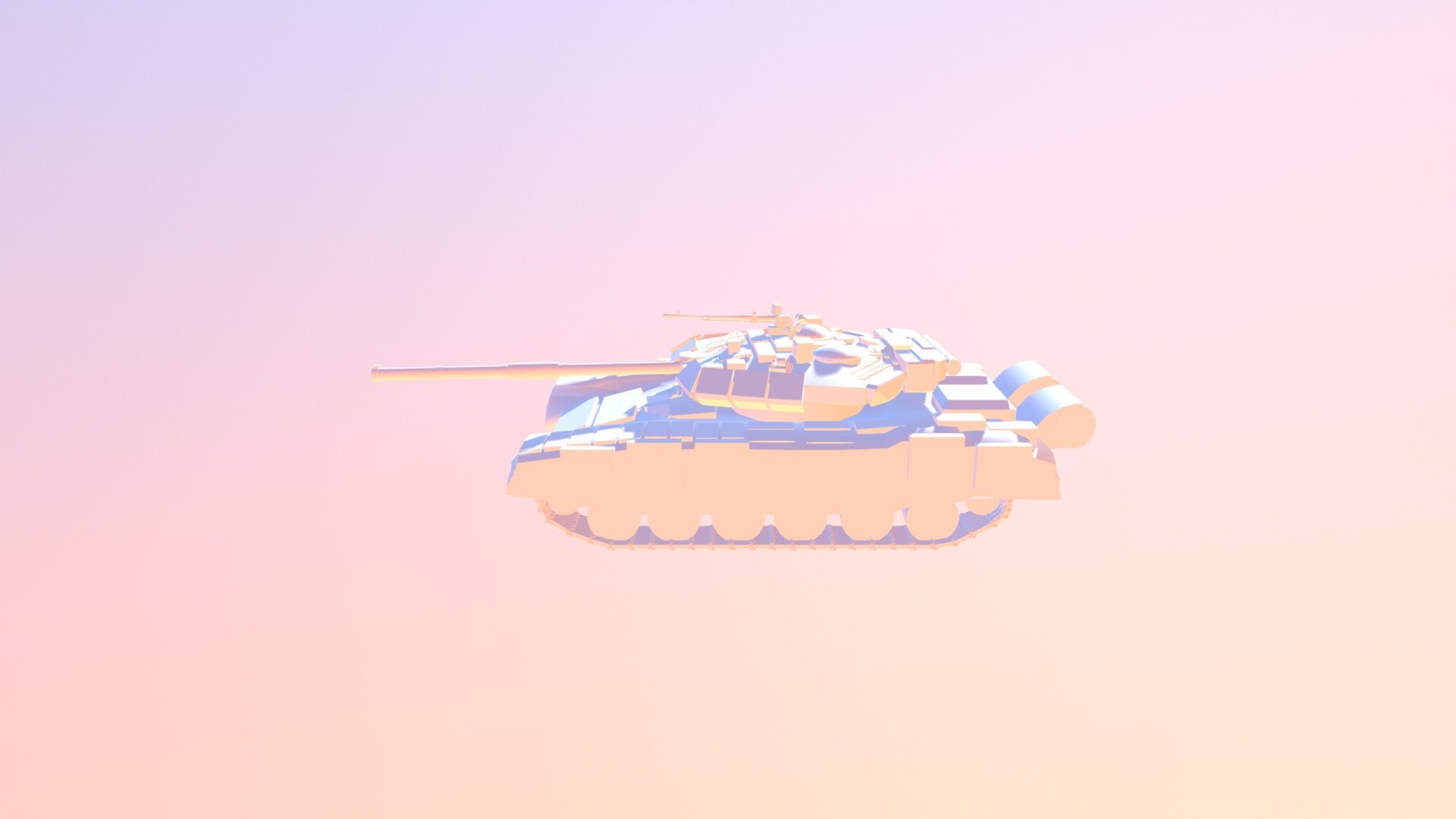 T90- Tank - 3D model by Sean Thomas (@seanwilliamthomas40) [60c1aec ...