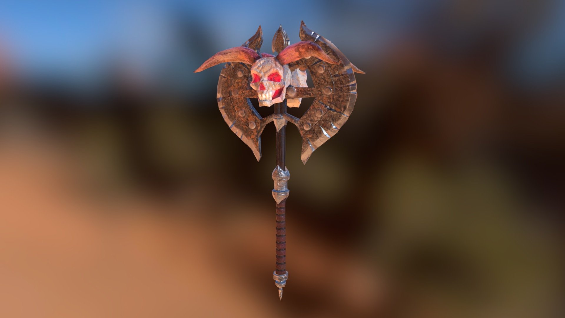 Bloodsucker - Battle Axe of Rejuvenation - 3D model by theonlypiotr ...